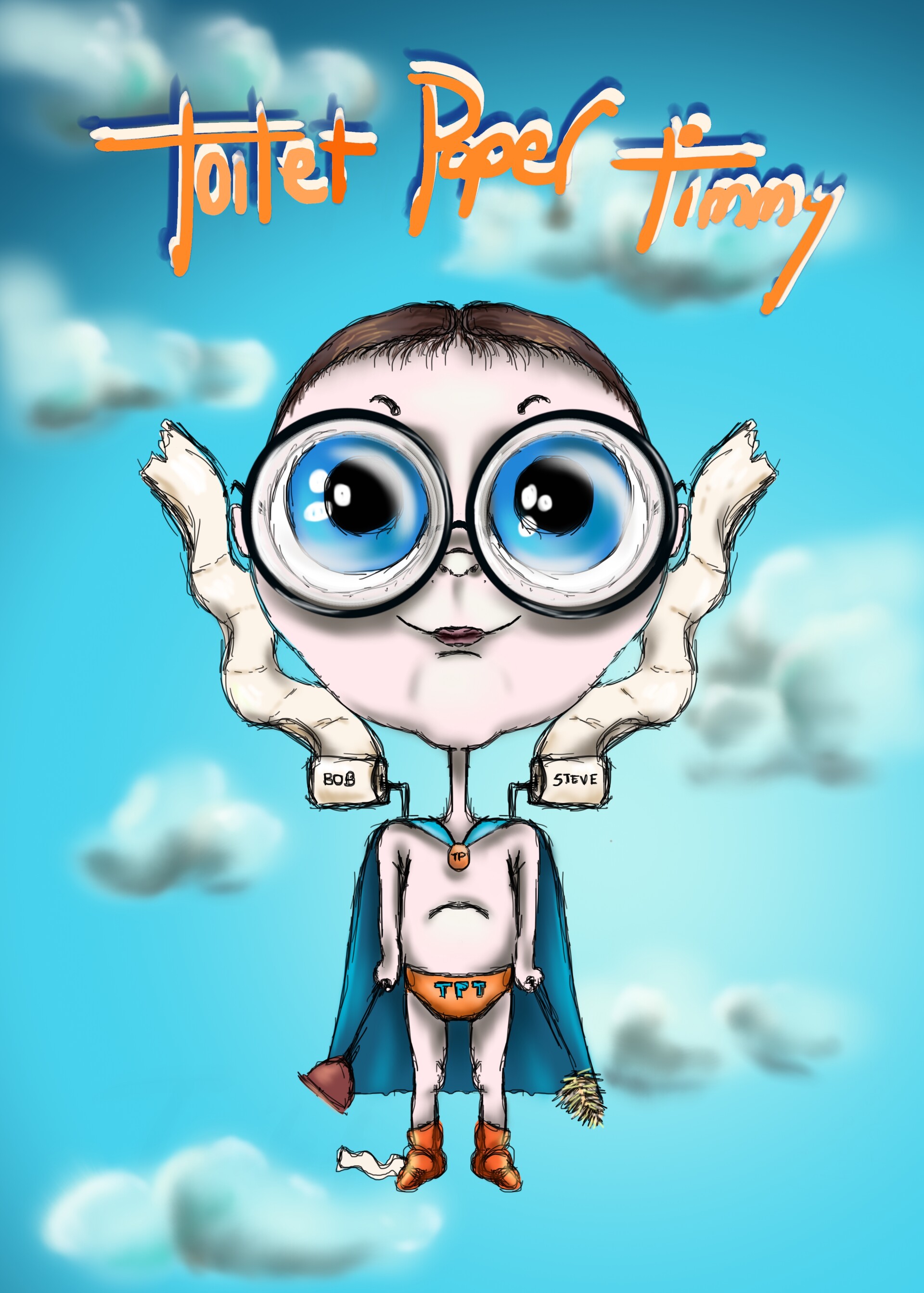 Anna Fae - Pointless Superheroes & The Voices: Concept Art