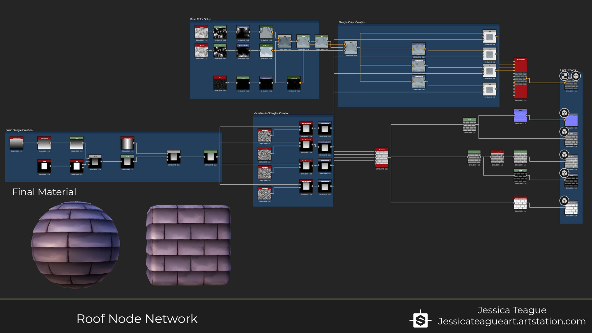 Jessica Teague - Realtime VFX Artist - Japanese Shrine in 2 Seasons ...