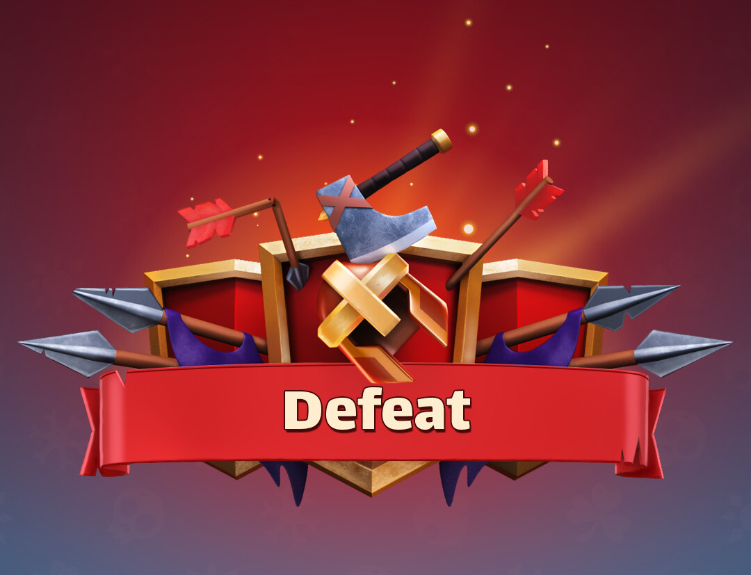 Asya Reshetnikova - Defeat screen