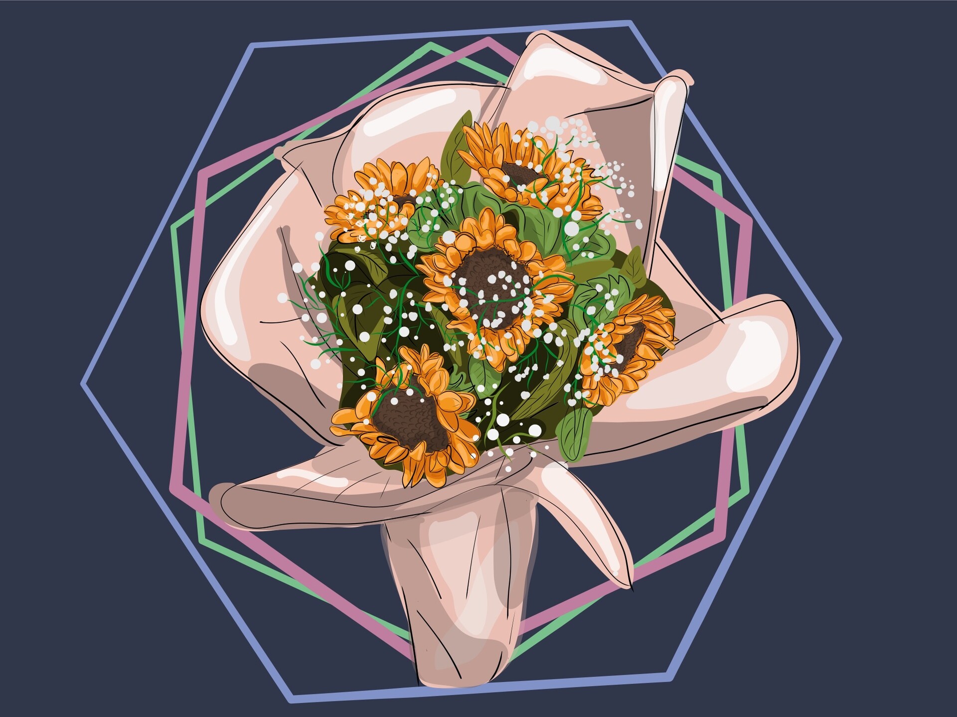 ArtStation - Natural flowers