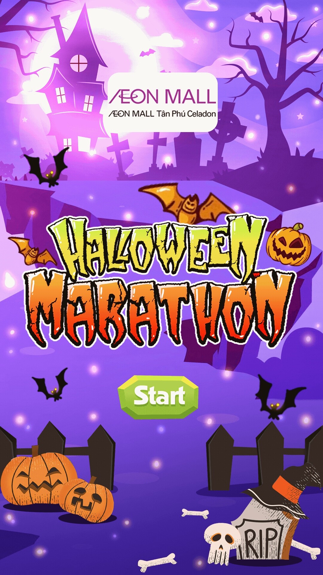 ArtStation - Halloween Marathon Aeon Mall Tan Phu