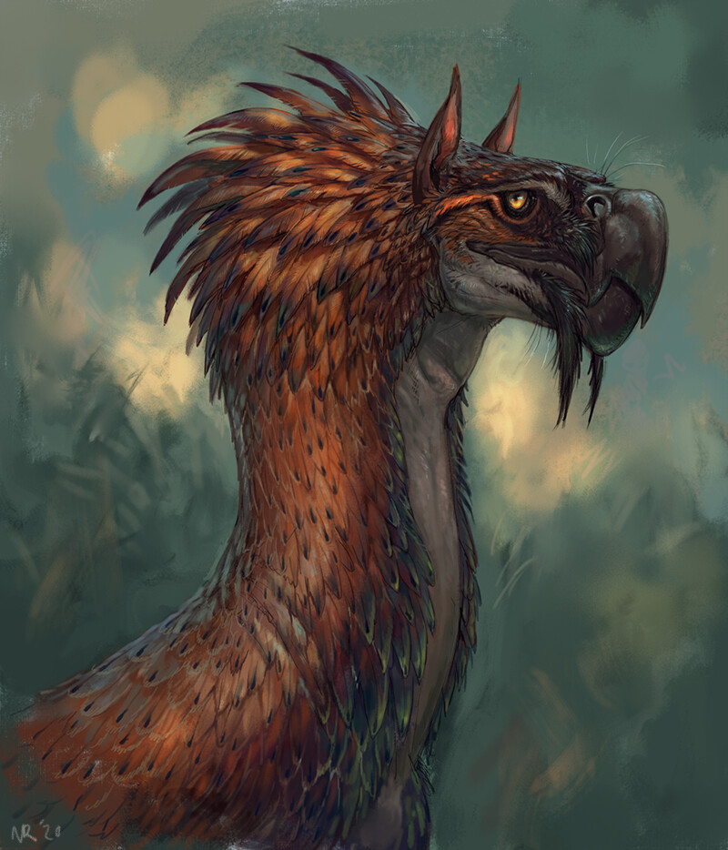 ArtStation - Gryphon Headshot