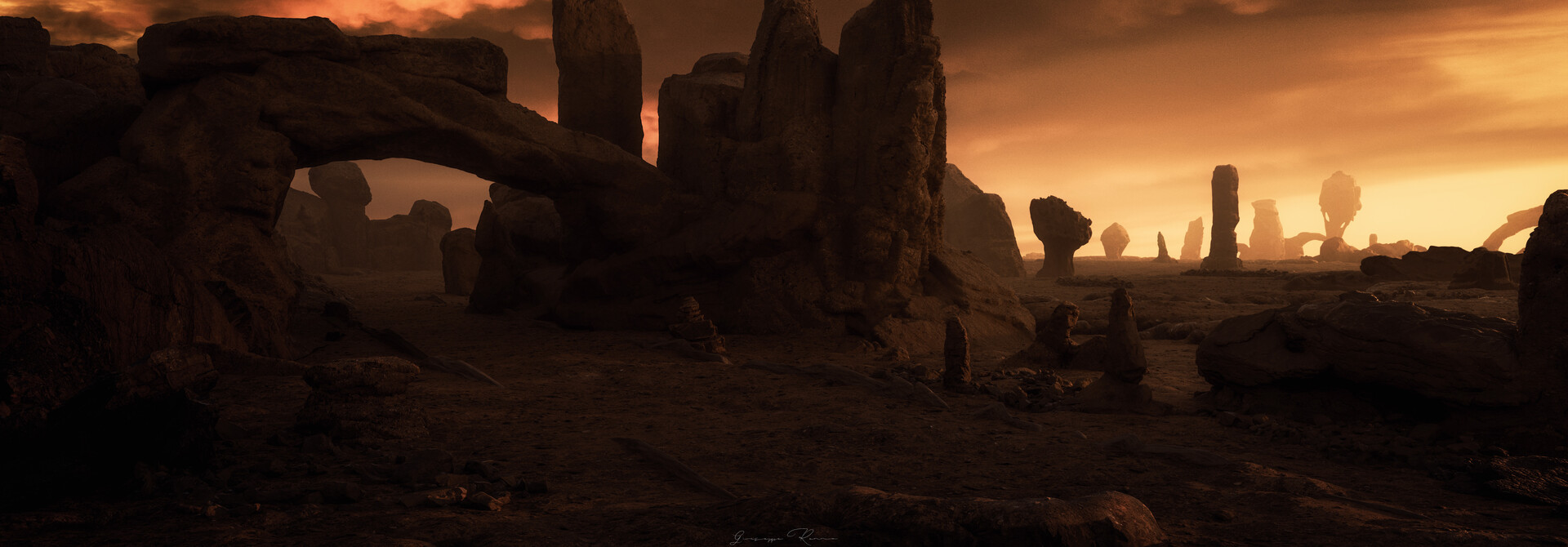 Tatooine Sunset Tattoos