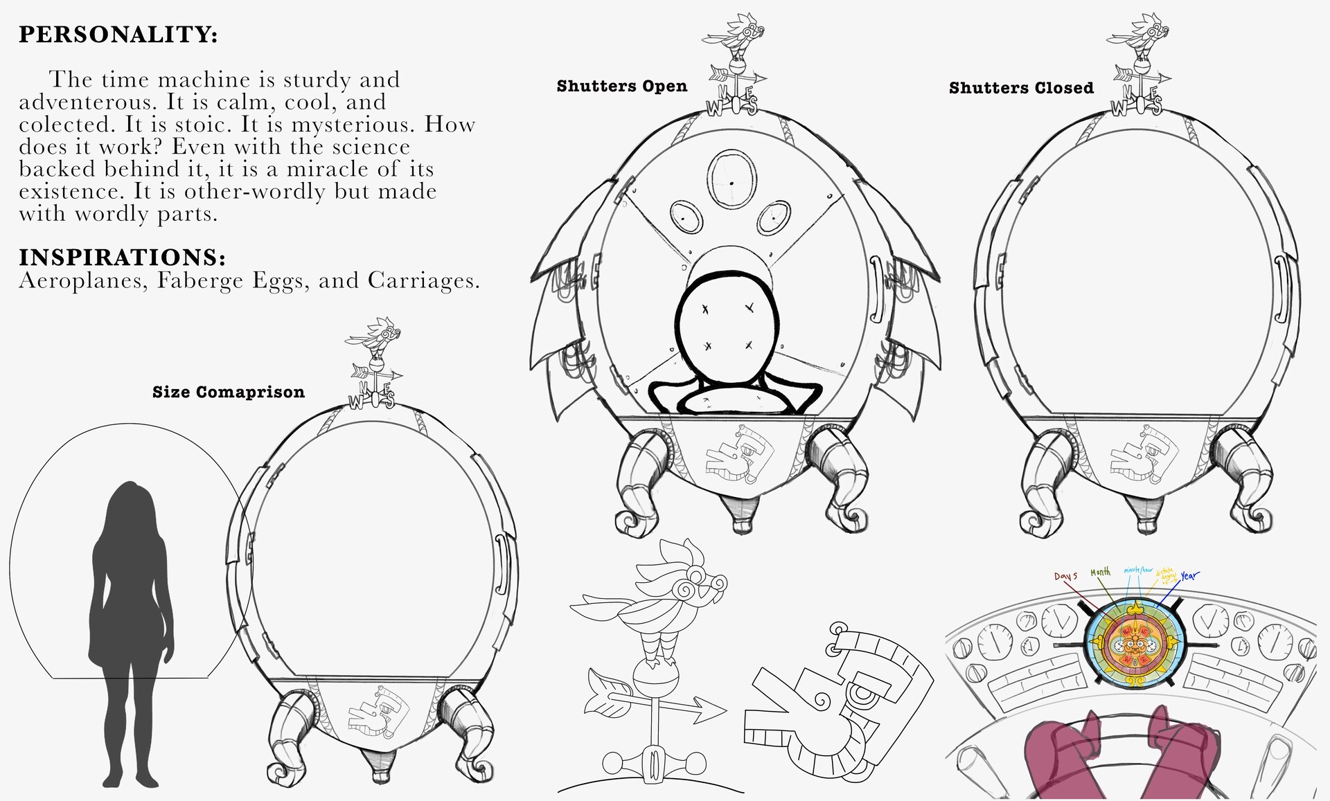 Kimberly Mendoza - Prop Design - 3D Modeling, Painting, and Turnaround