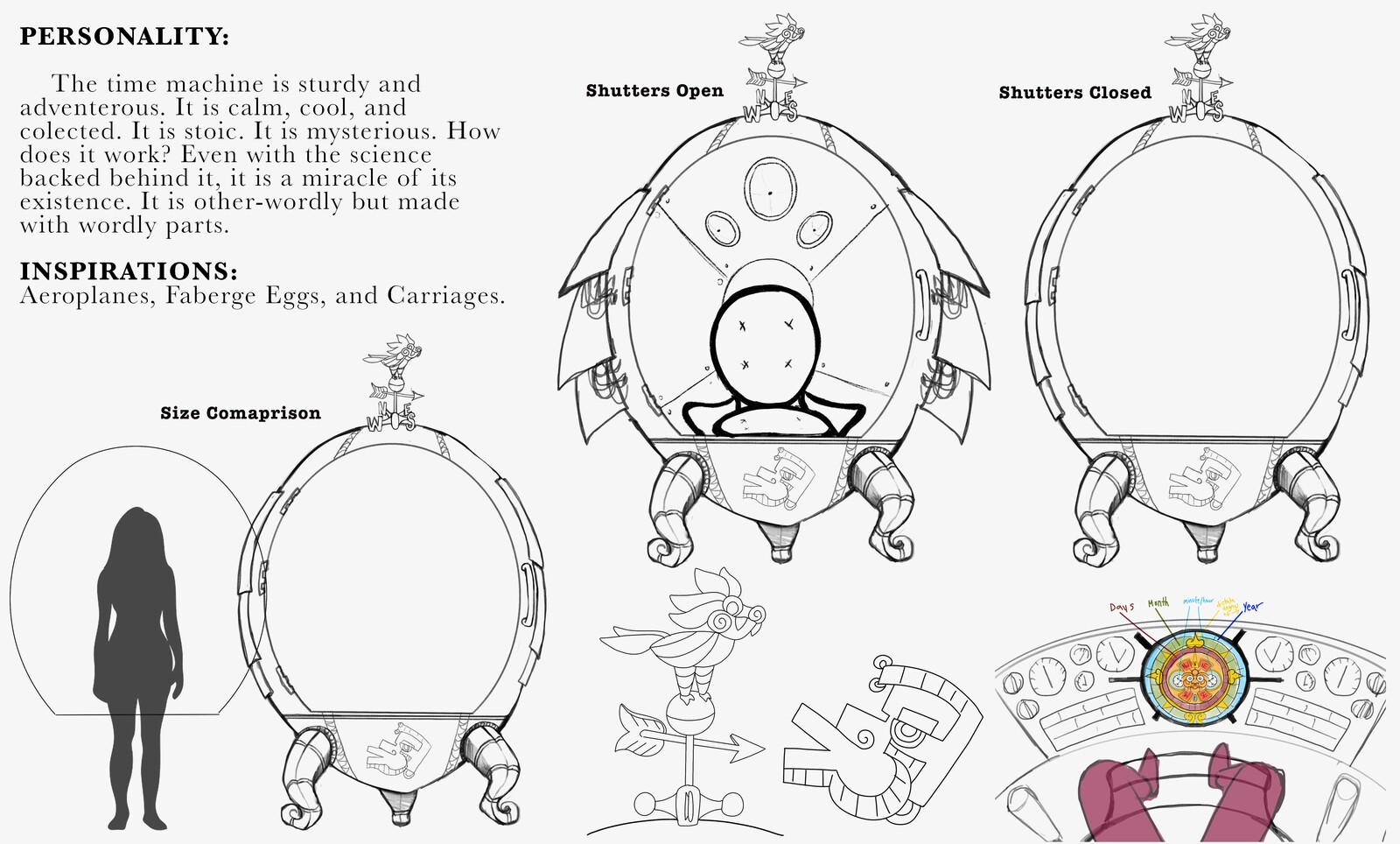 Kimberly Mendoza - Prop Design - 3D Modeling, Painting, and Turnaround