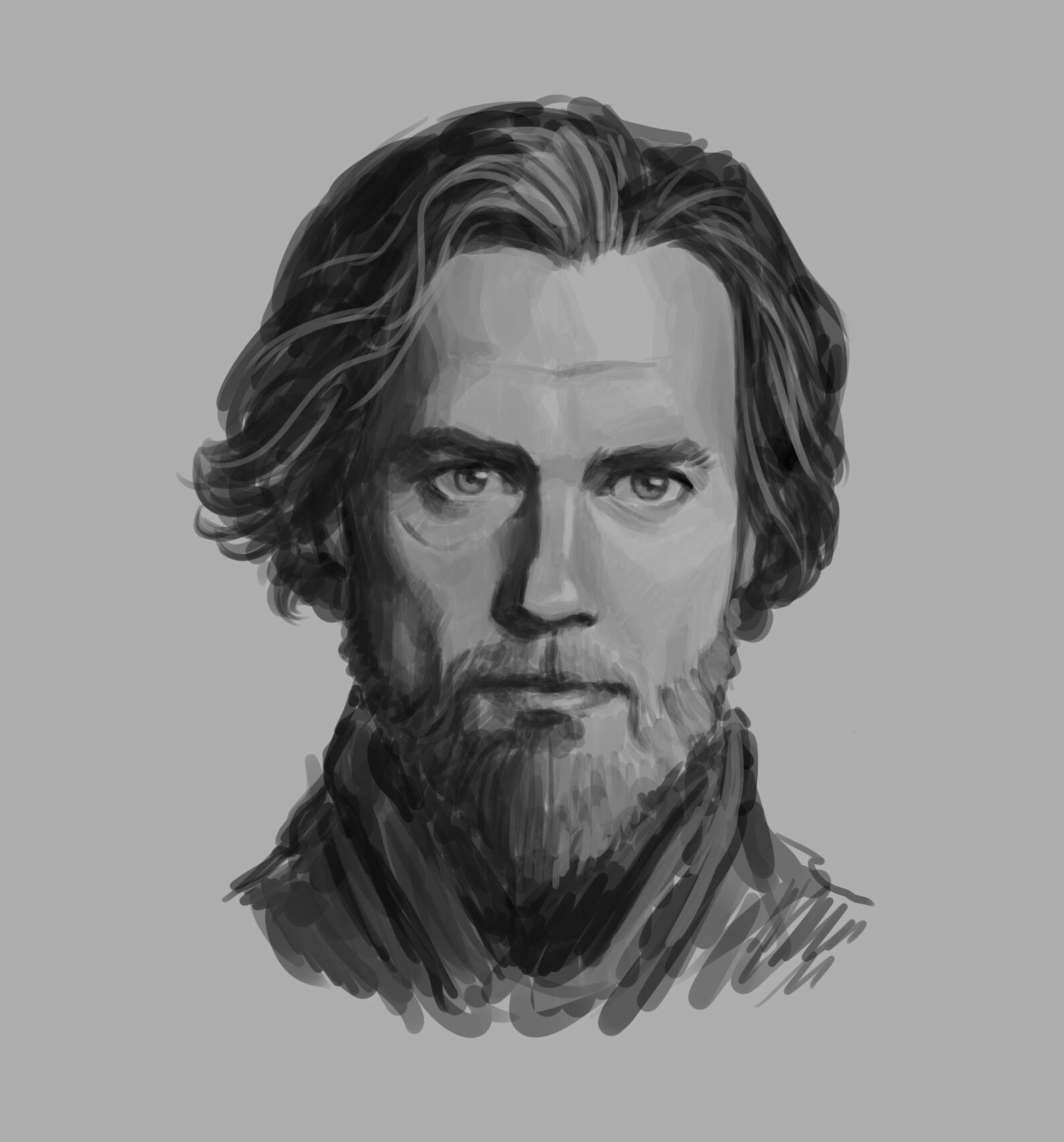 ArtStation - Digital Head Studies