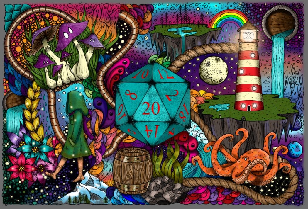 ArtStation - DnD doodle