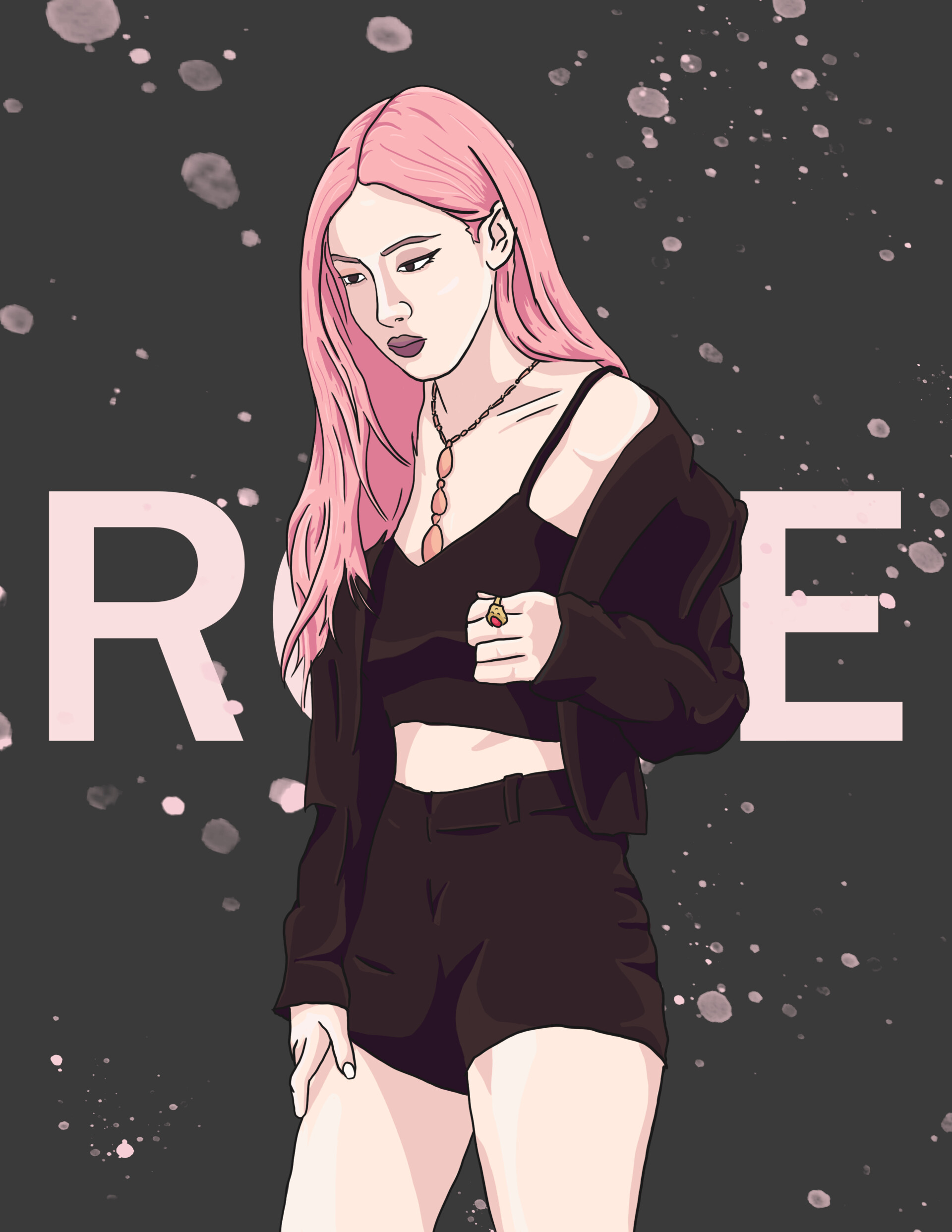 ArtStation - Rose Portrait