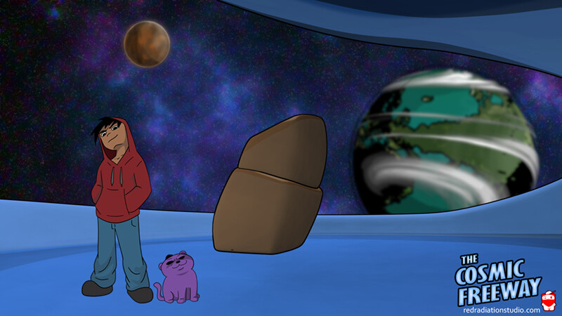 ArtStation - Kiru and his cat Gangster