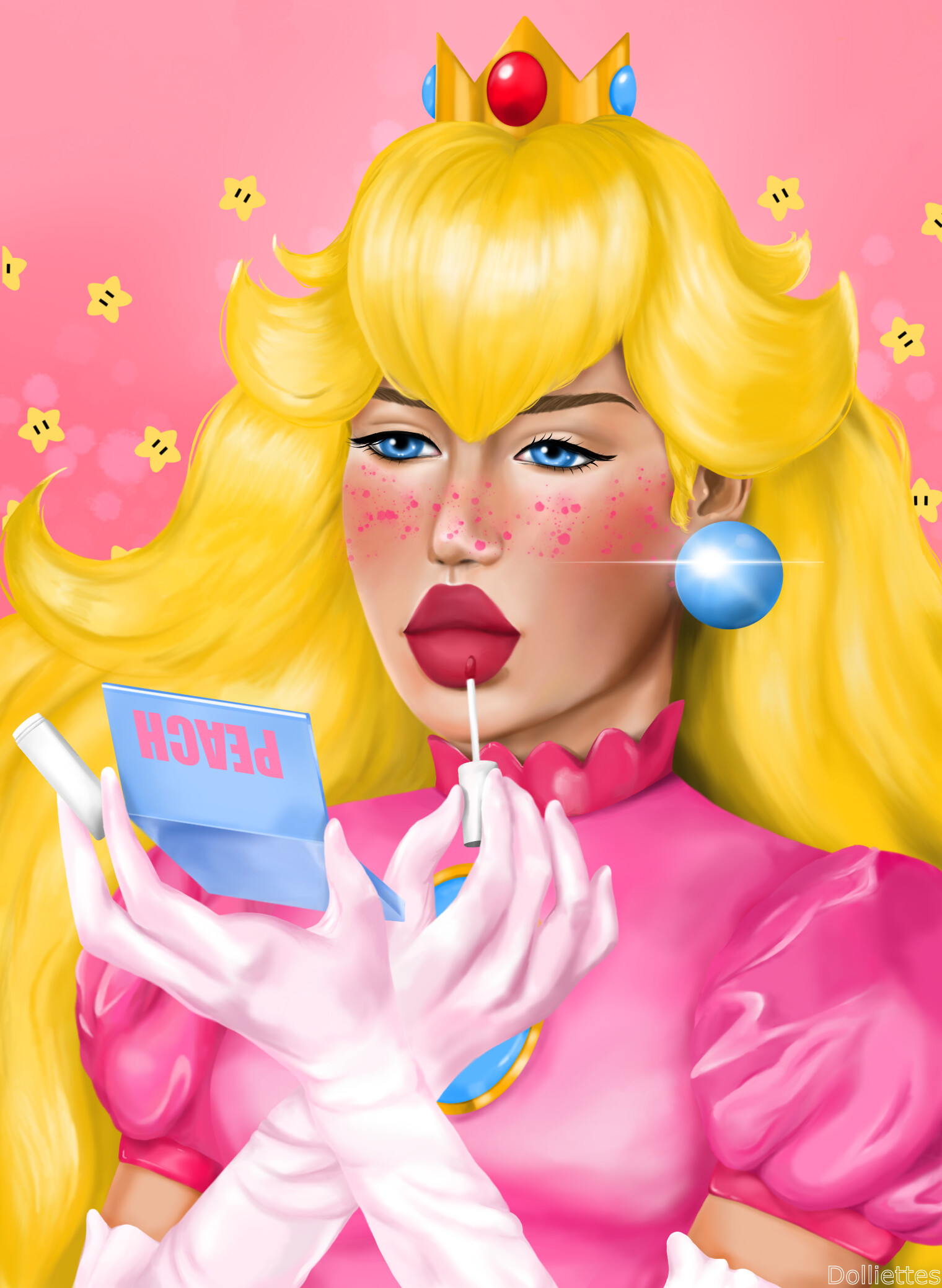 ArtStation - Princess Peach