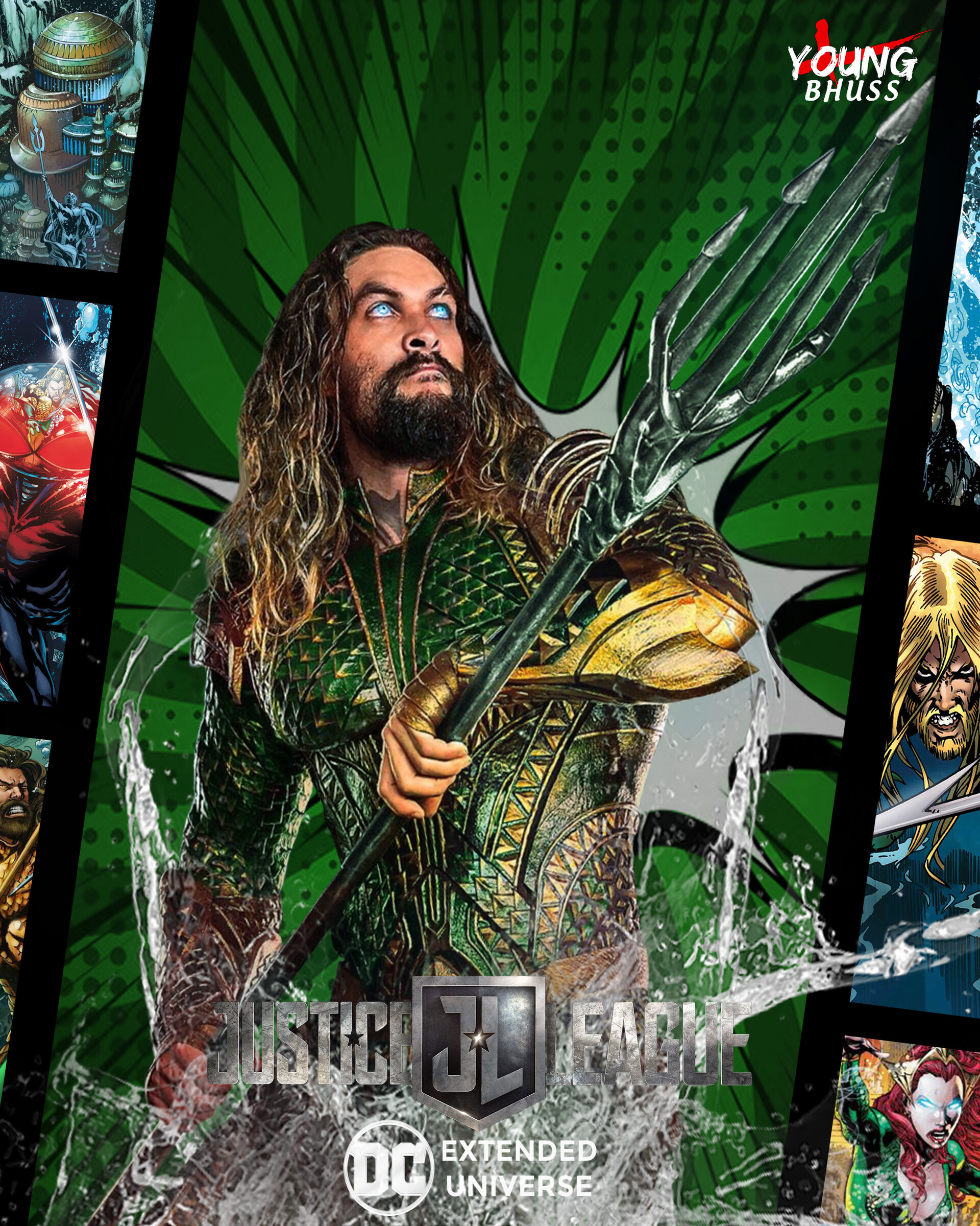 ArtStation - Aquaman Comic Theme Poster