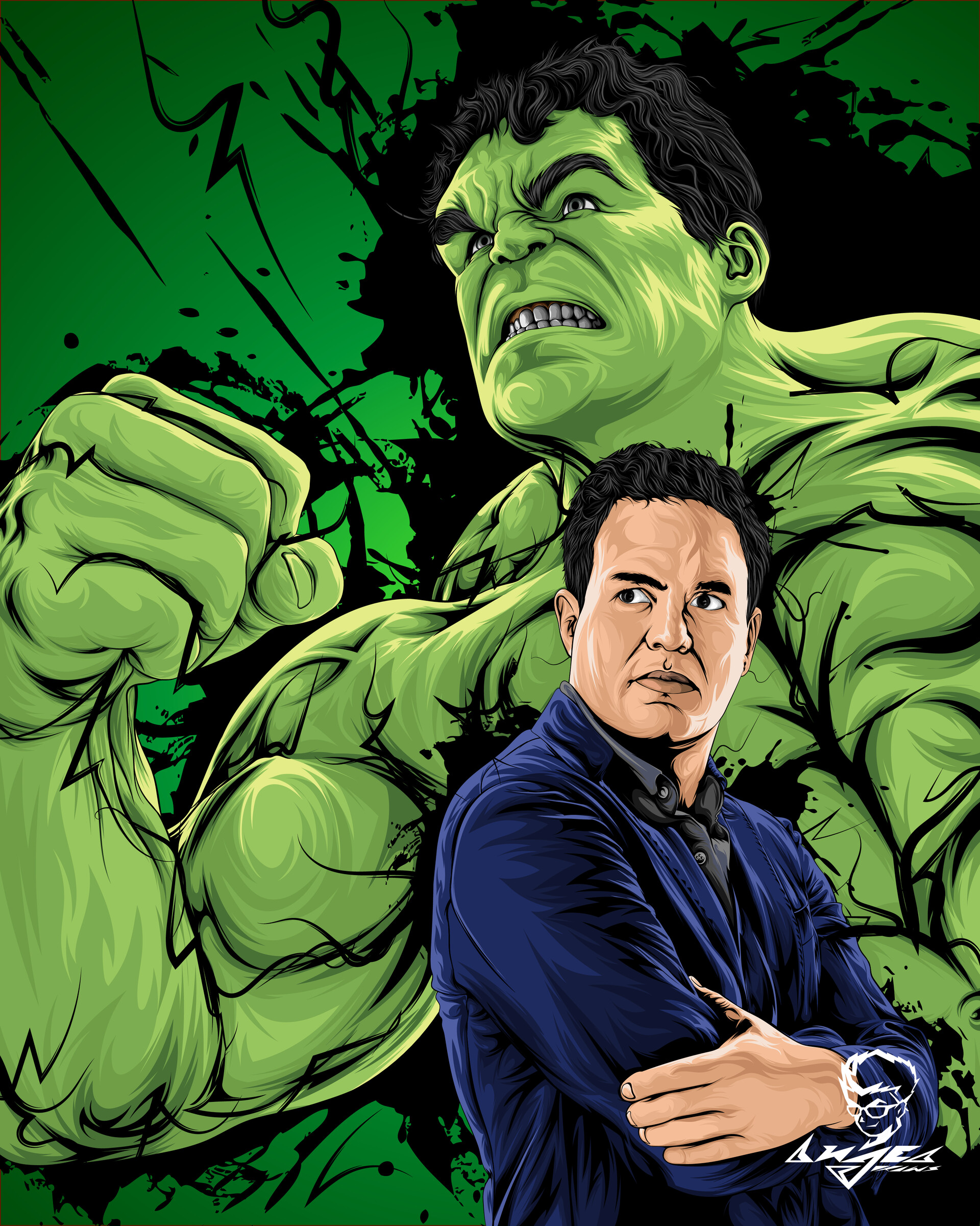 ArtStation - Bruce Banner (Hulk)