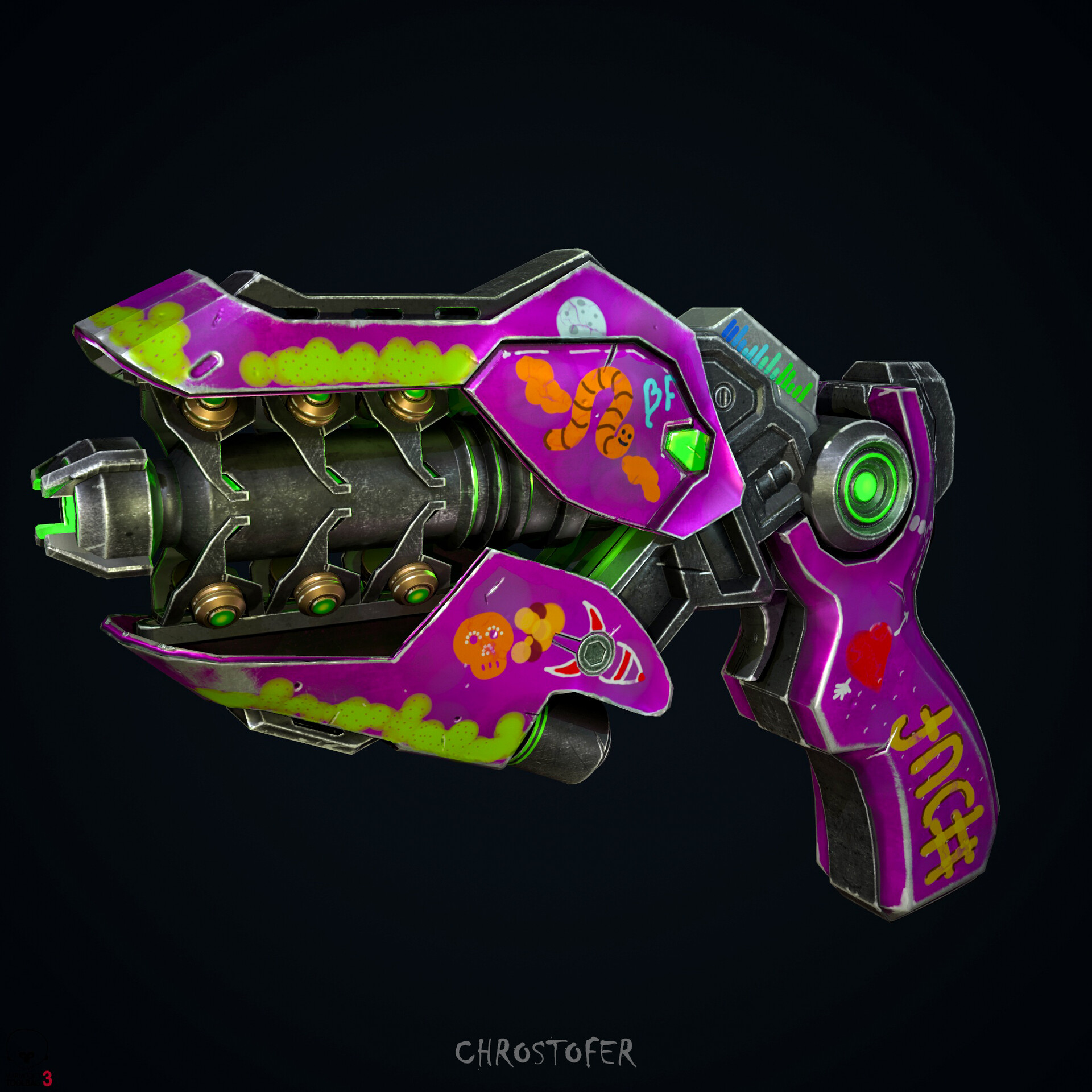 ArtStation - SCI-FI GUN