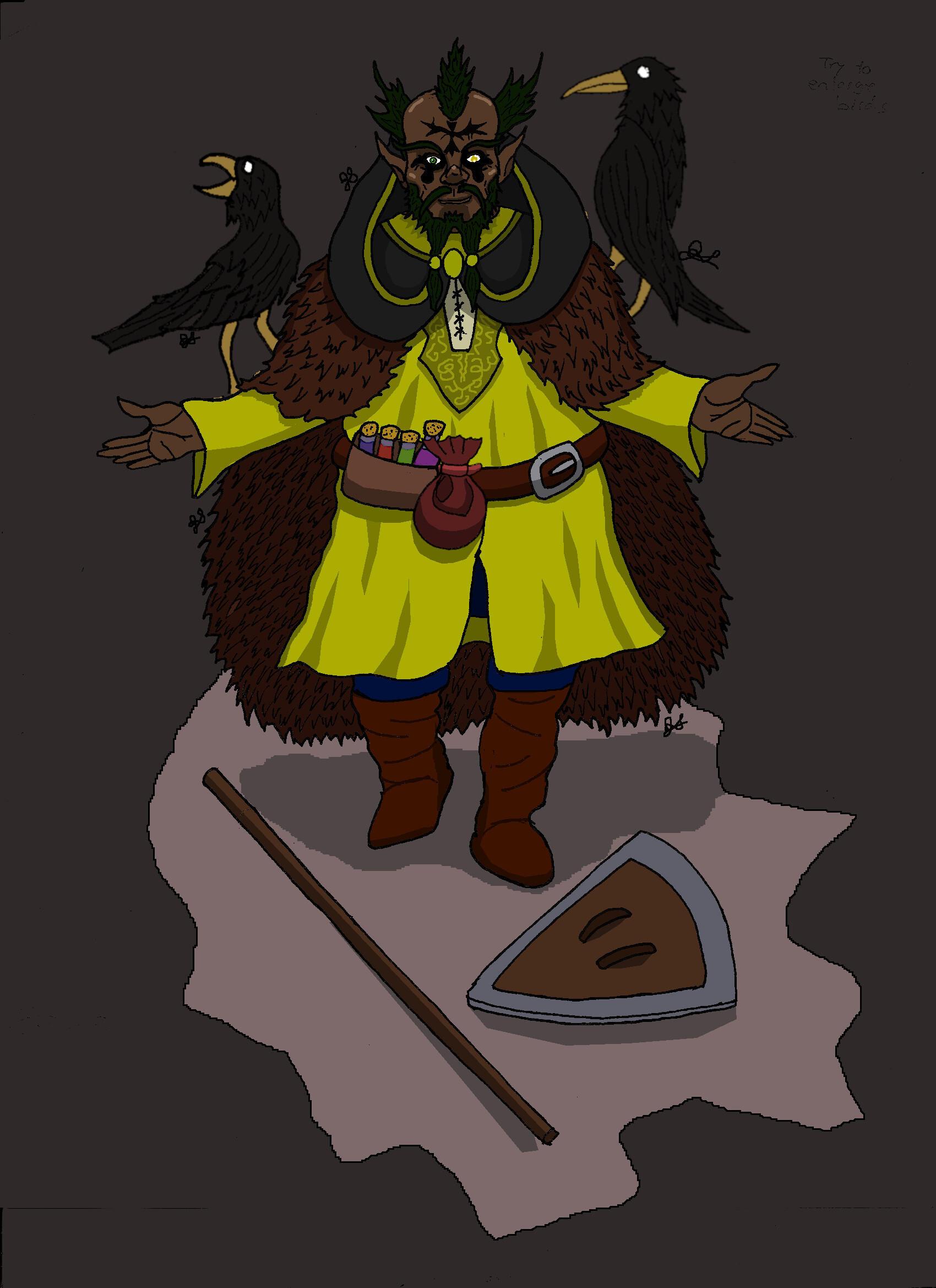 ArtStation - Hrafna the Raven