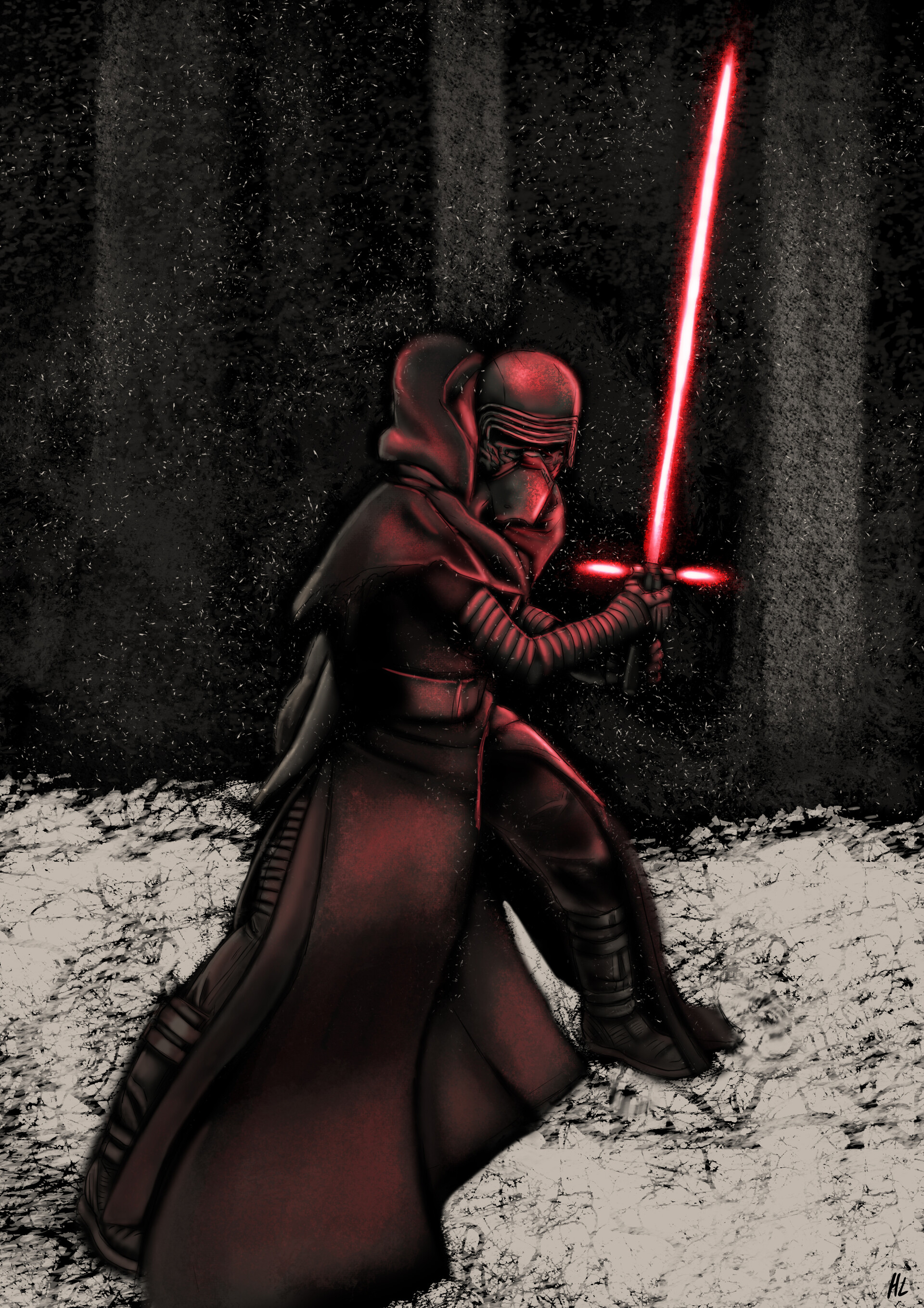 ArtStation - Kylo Ren