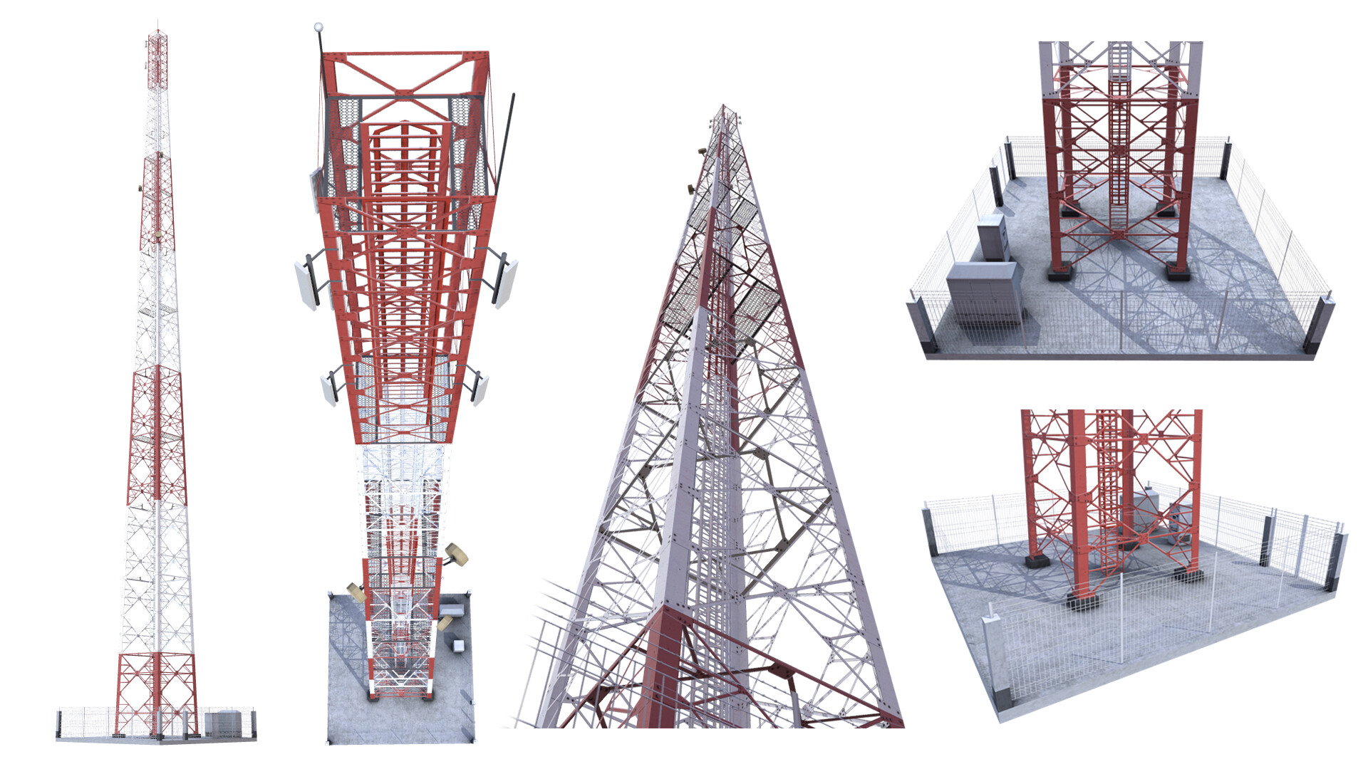 ArtStation - 3D building for an airplane simulator