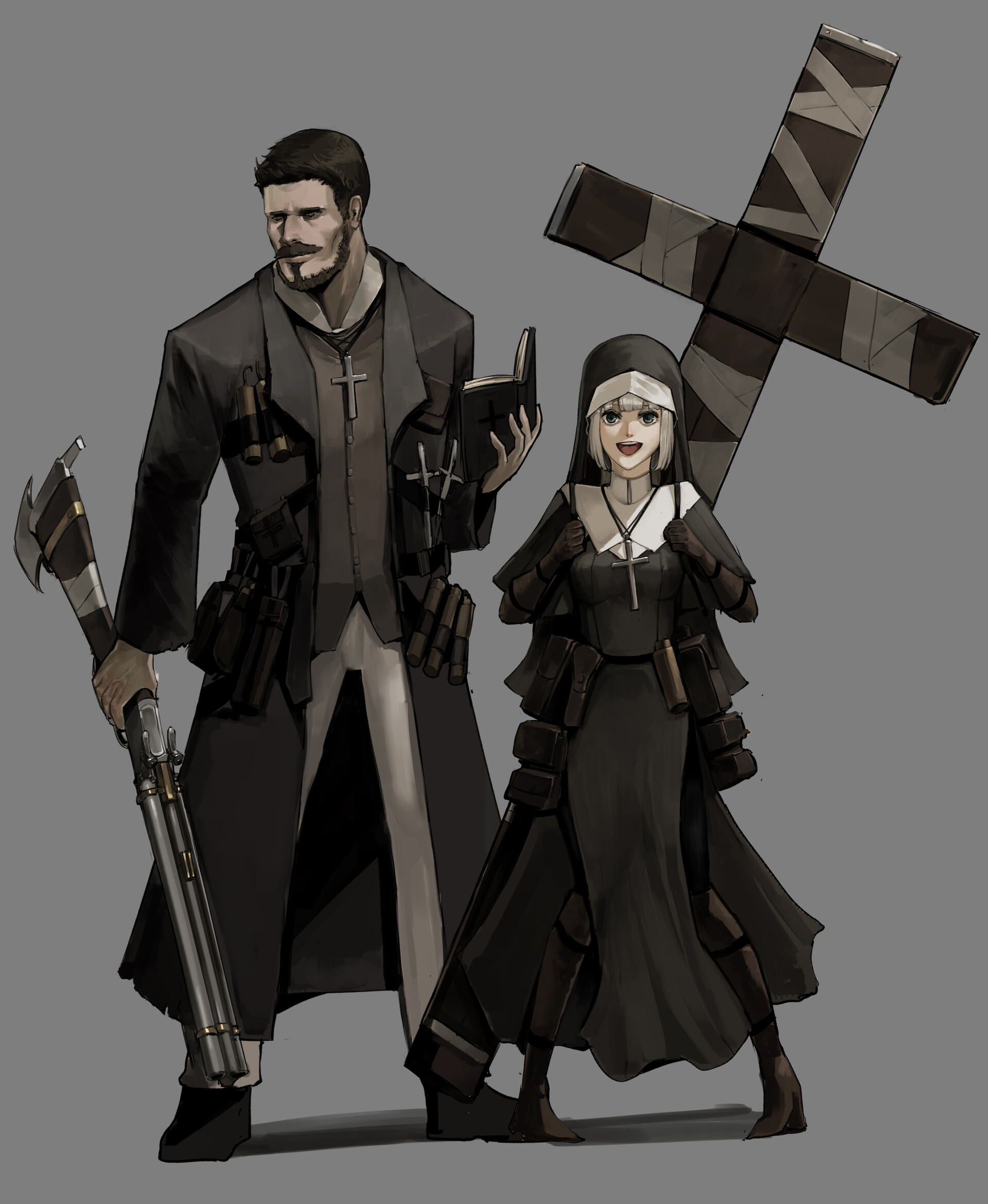 ArtStation - Devil hunters