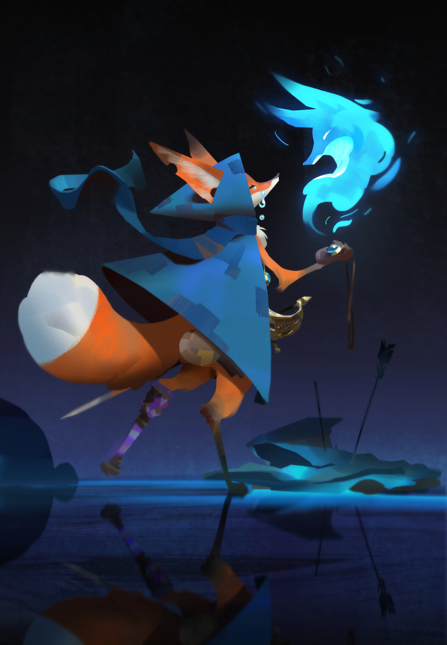 ArtStation - Fox adventurer