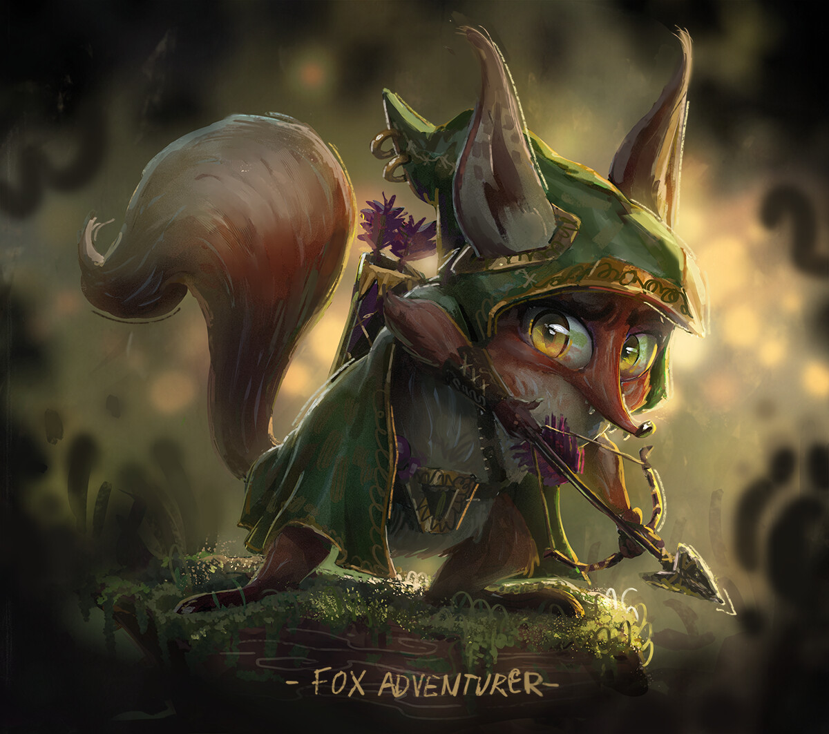 ArtStation - Fox Adventurer
