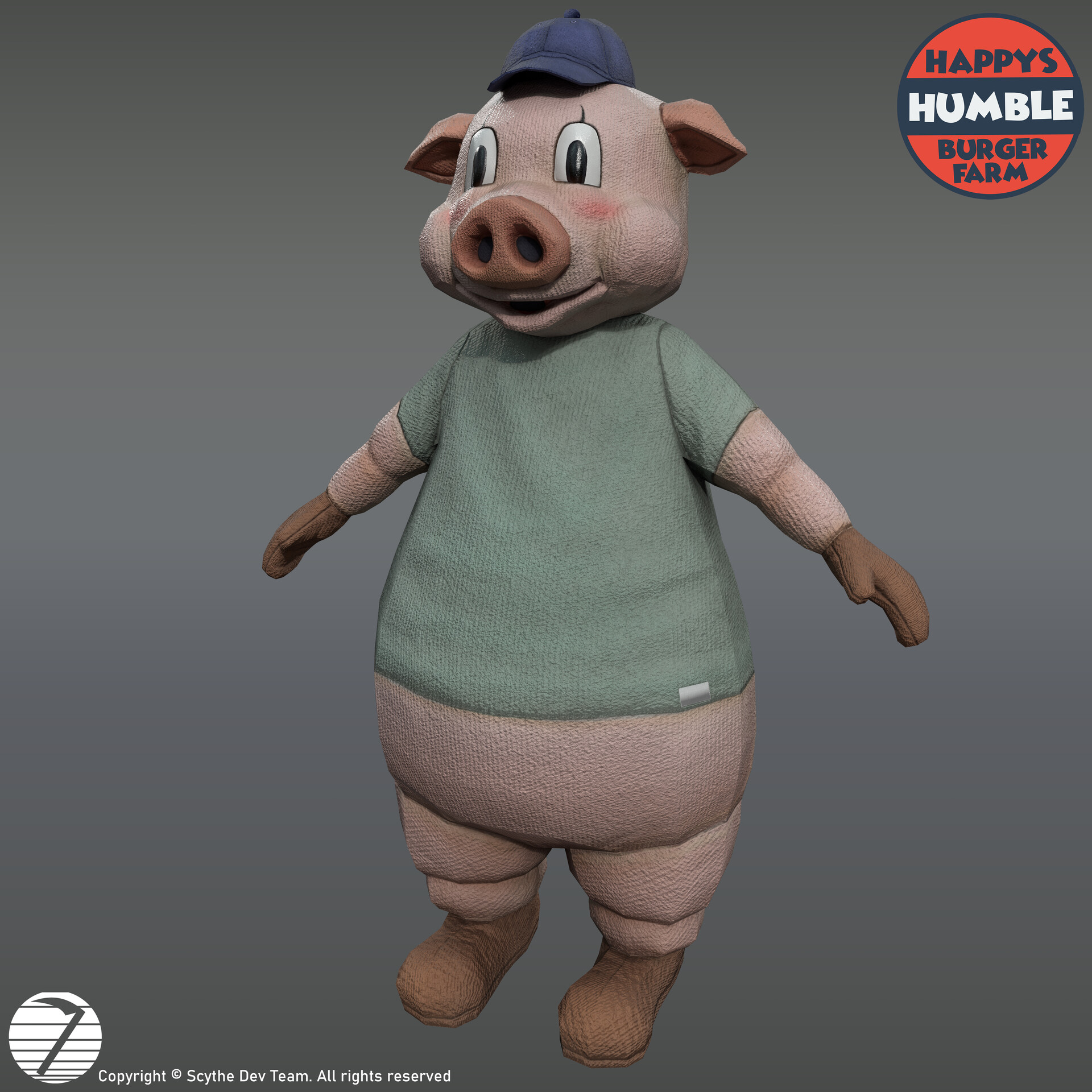 Shao Xii - Happy's Humble Burger Farm: Patrick the Portly Pig