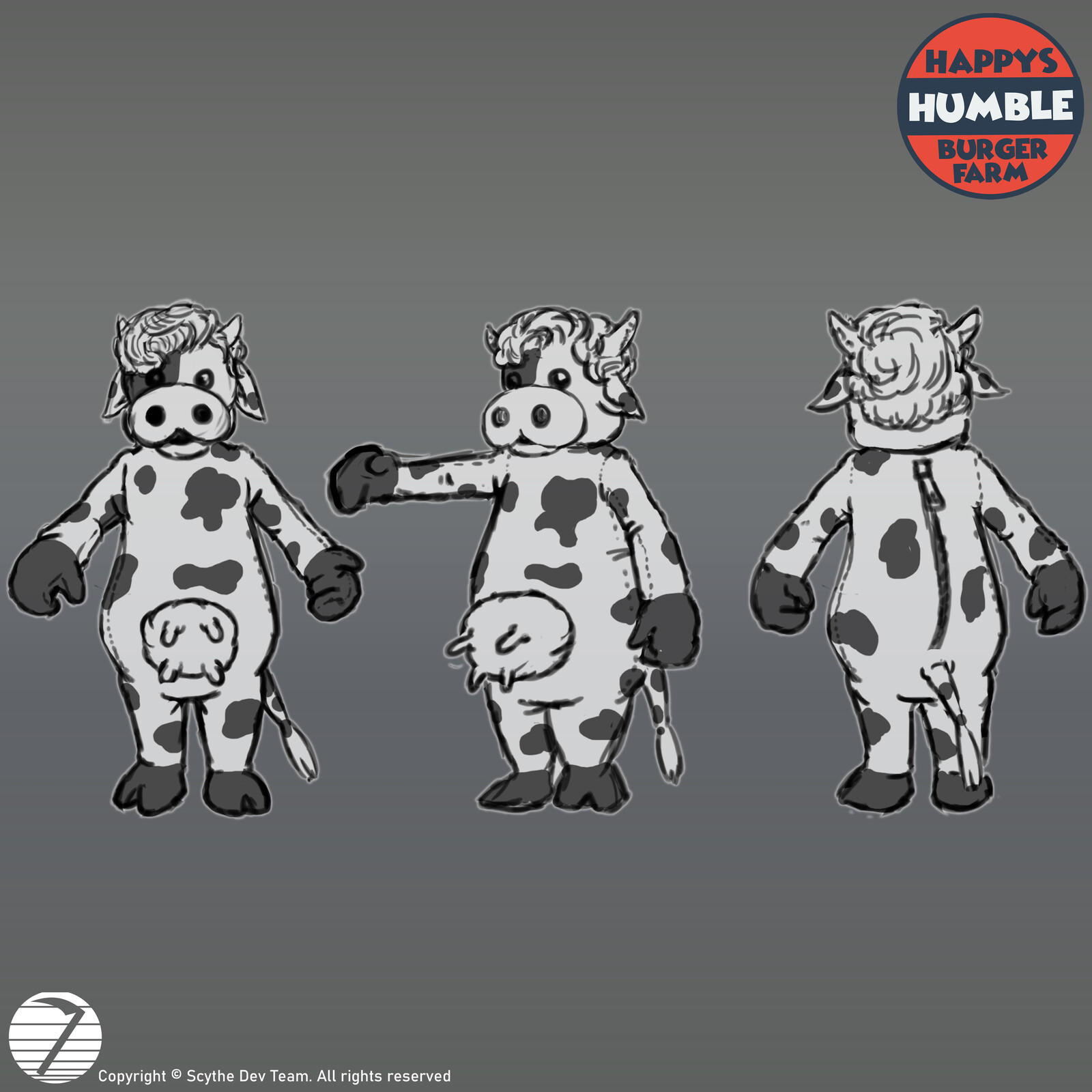 Shao Xii - Happy's Humble Burger Farm: Happy the Humble Heifer