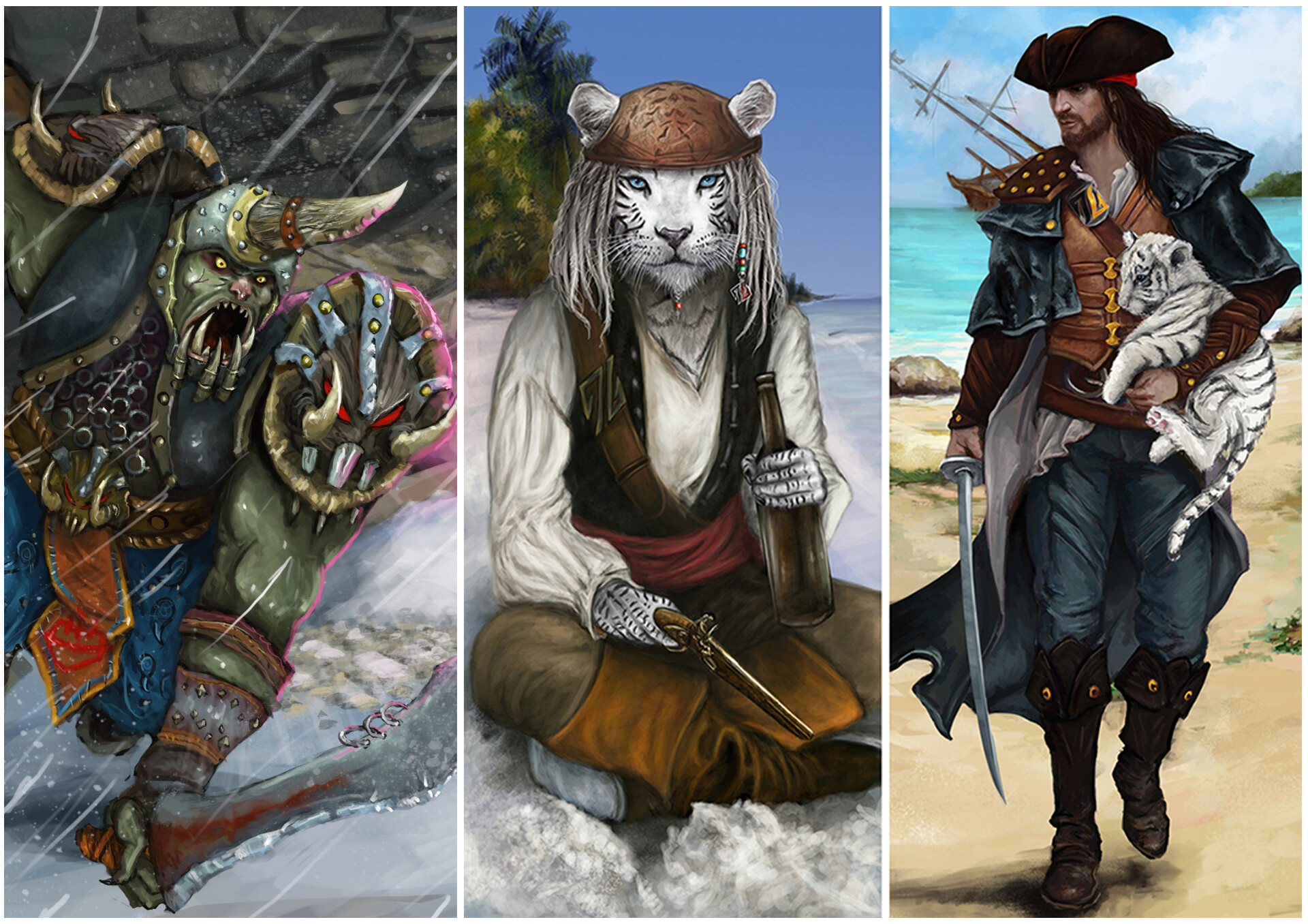 ArtStation - Characters (Avatars) for game
