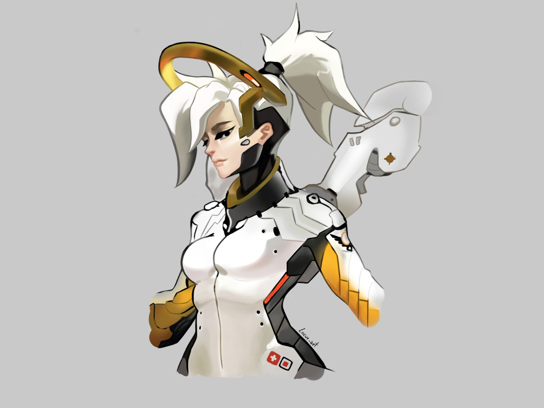 ArtStation - Mercy - Overwatch