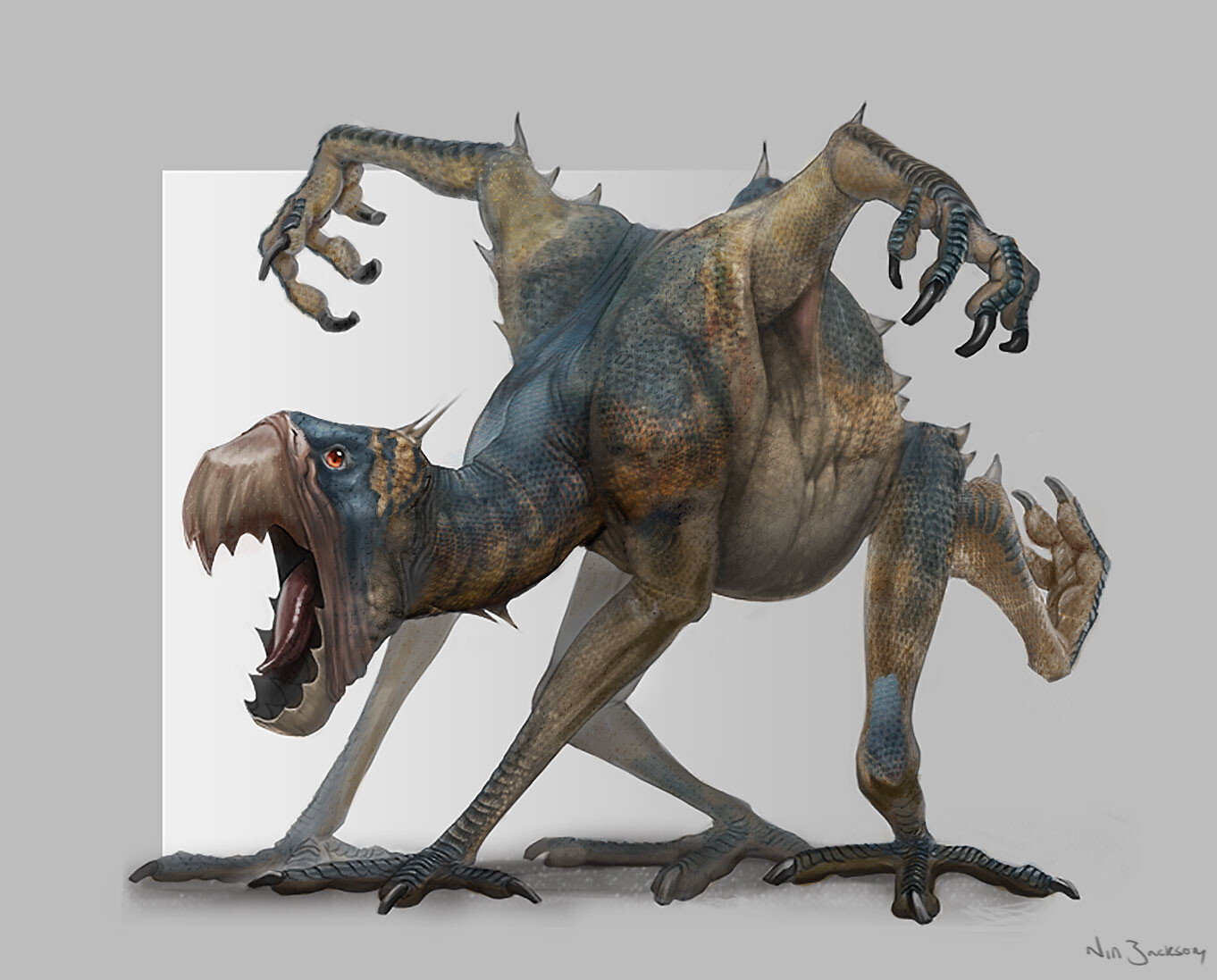 ArtStation - Creepy bird