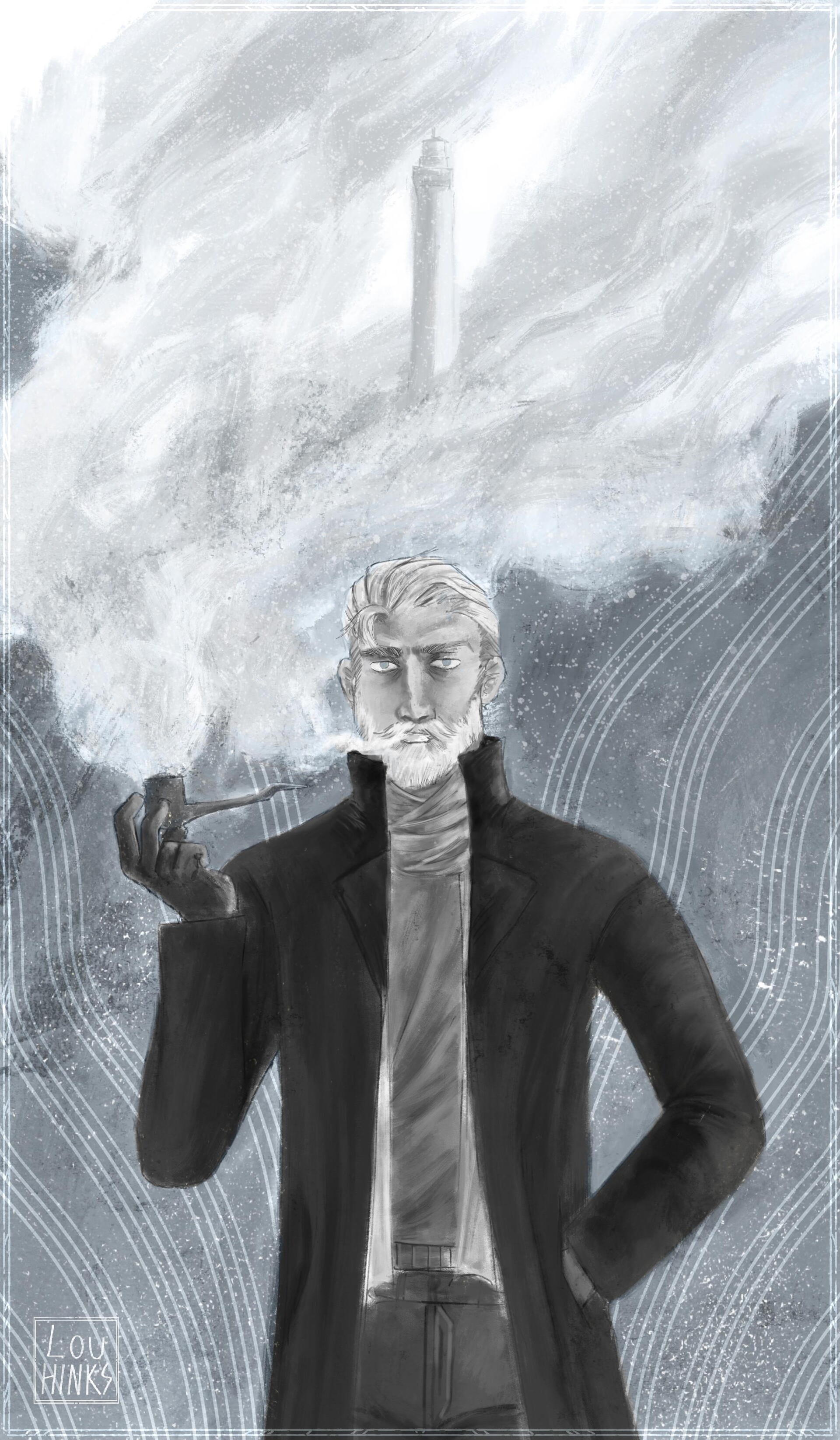 ArtStation - The Magnus Archives - The Lonely Tarot Card - Peter Lukas