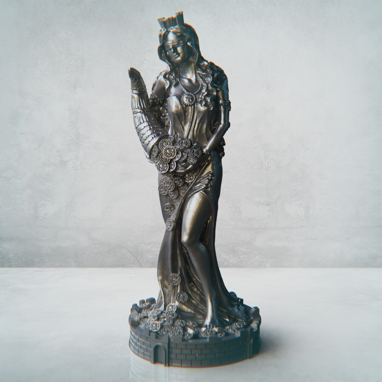 ArtStation - Goddess of Luck - Fortuna