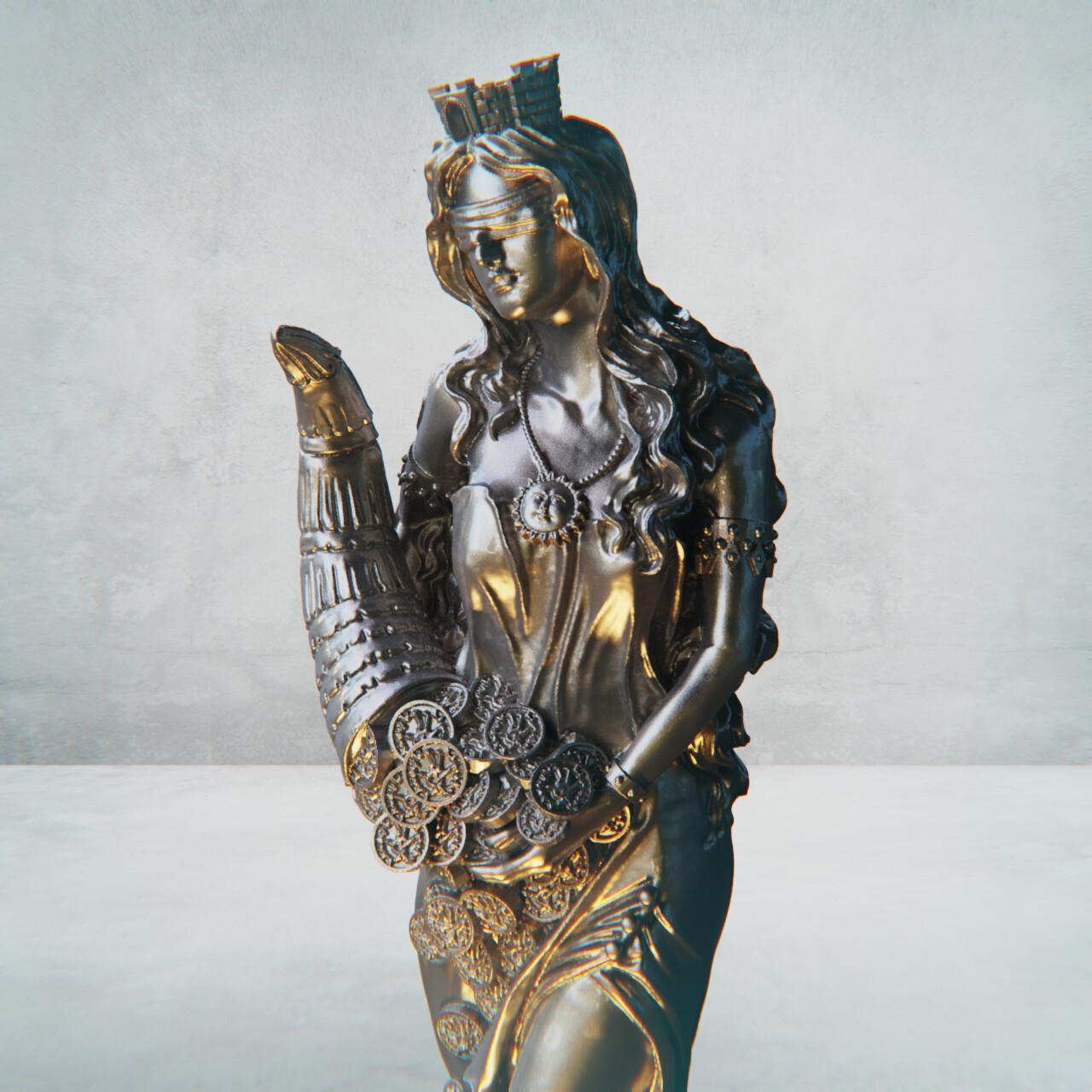 Avraam Avramidis - Goddess of Luck - Fortuna