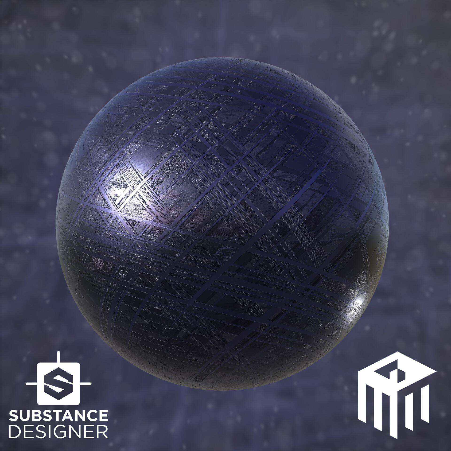 ArtStation - Etched Meteorite