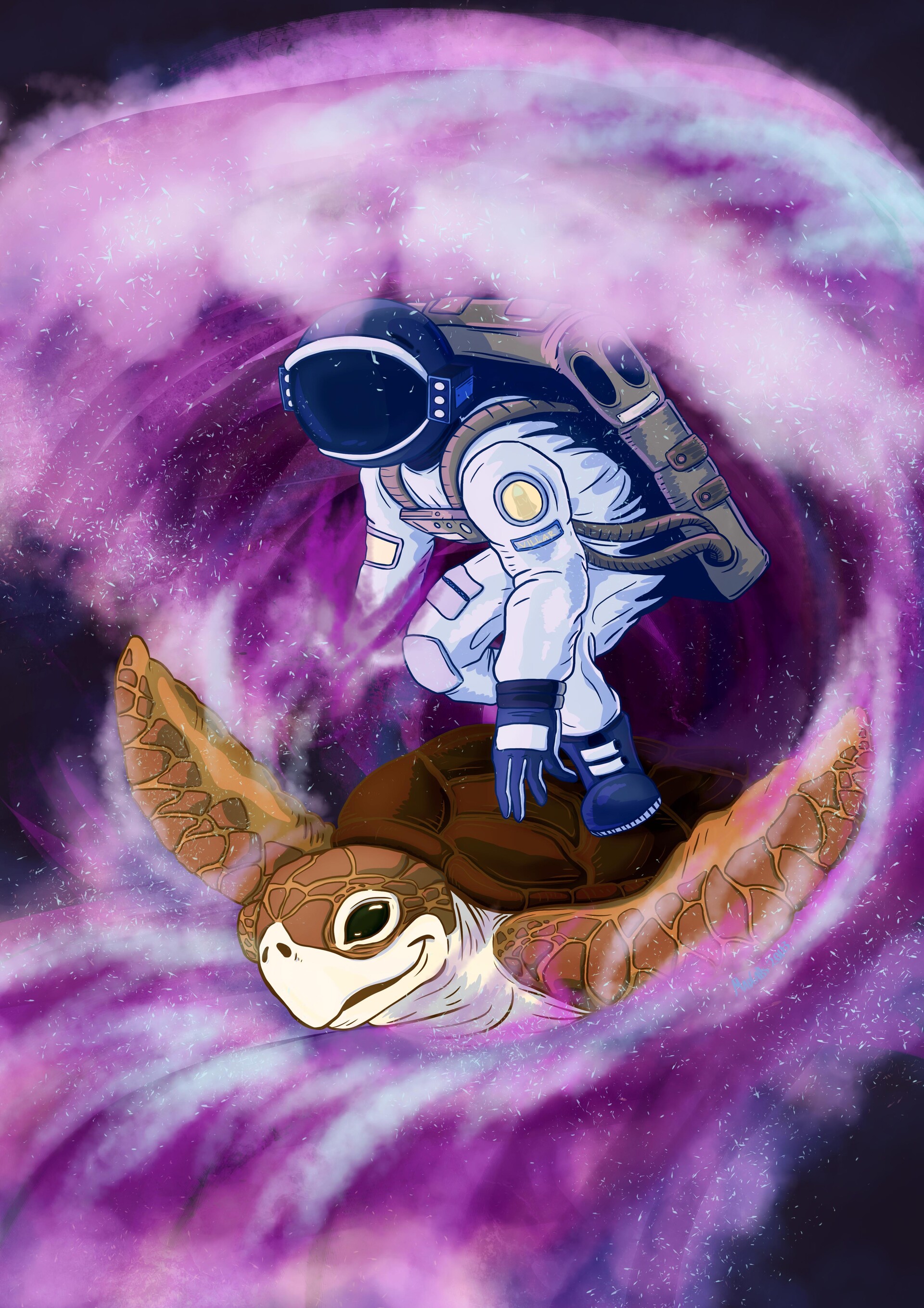 ArtStation - Space Surfer