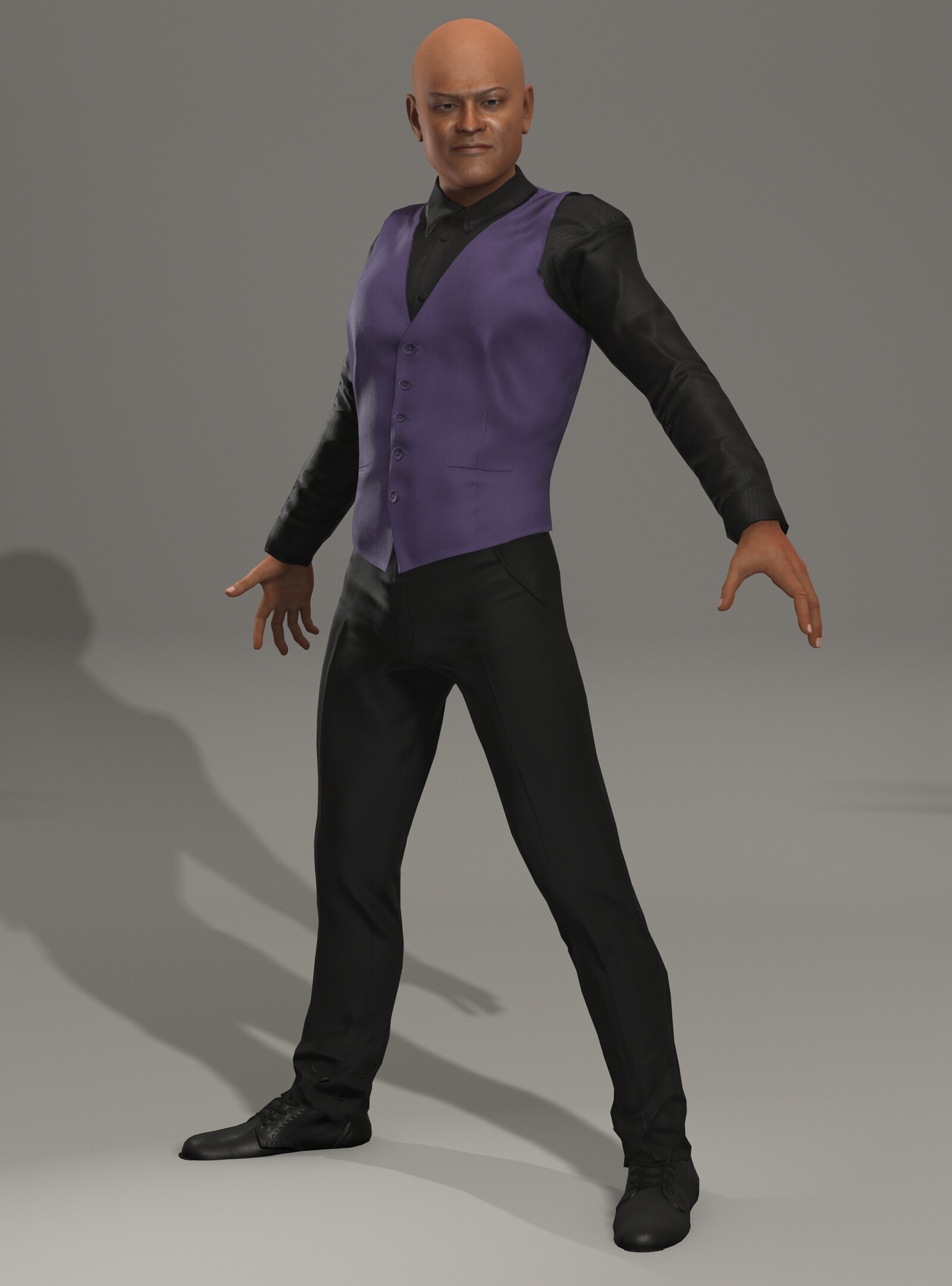 Robert Jackson - Morpheus (Laurence Fishburne) 3D model