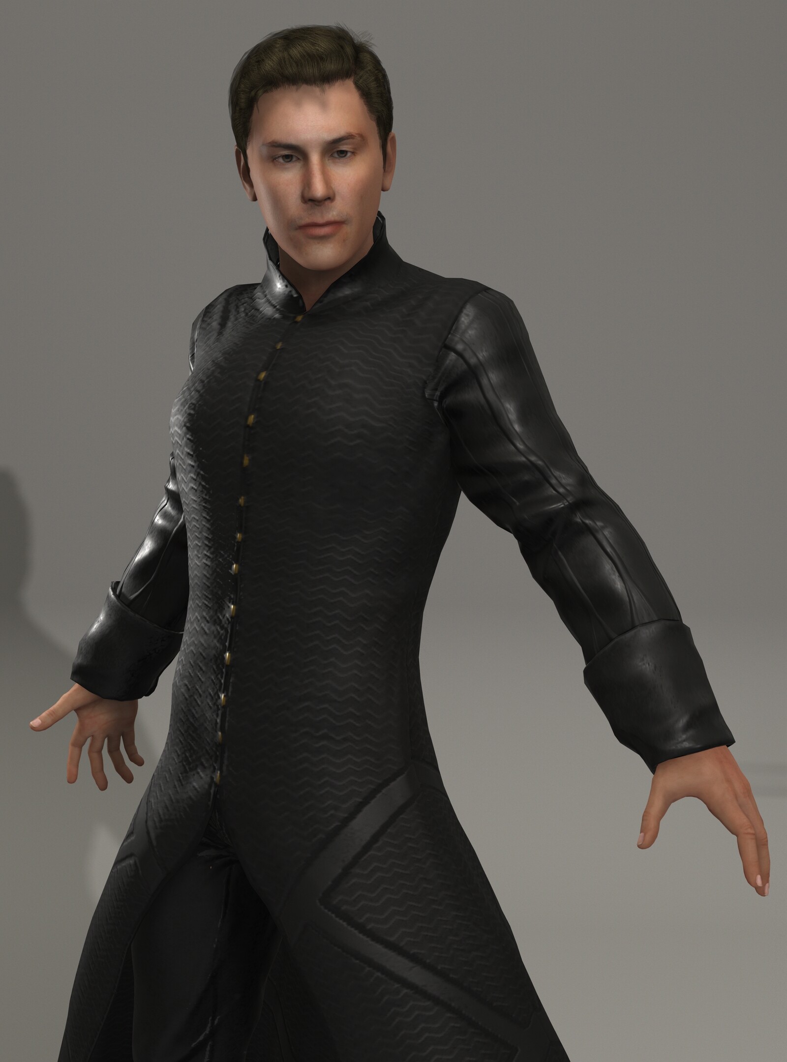 Robert Jackson - Neo (Keanu Reeves) 3D model