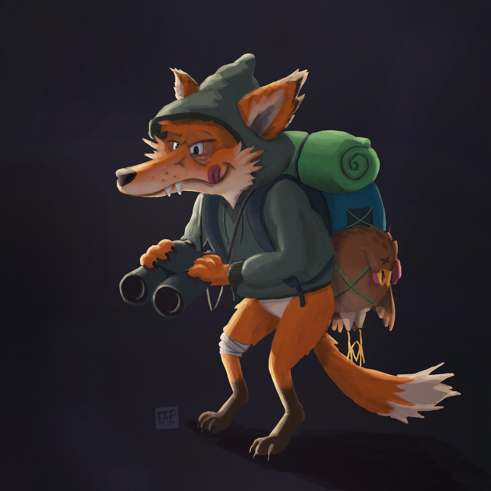 ArtStation - Fox Adventurer