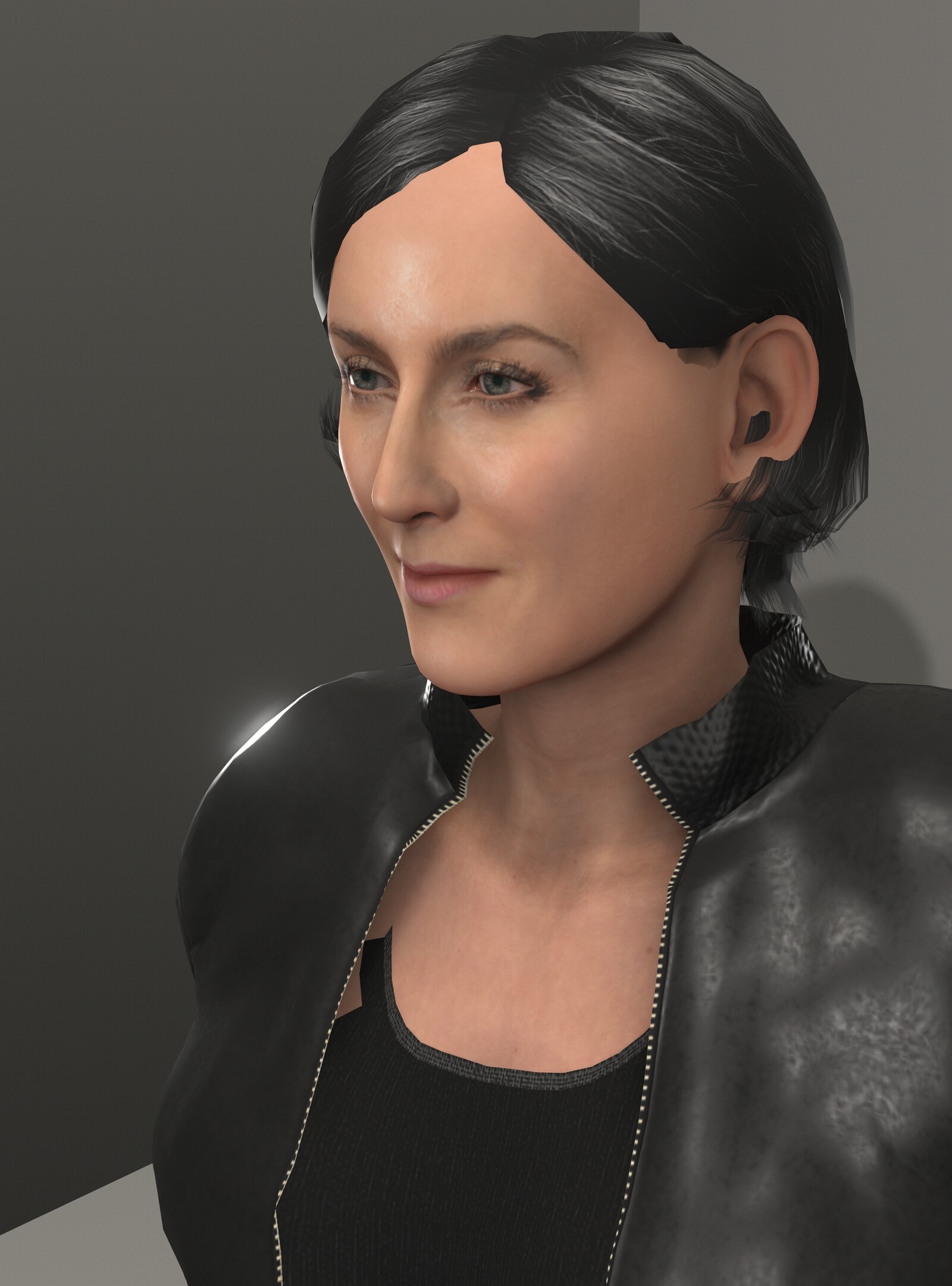 Robert Jackson - Trinity (Carrie-Anne Moss) 3D model