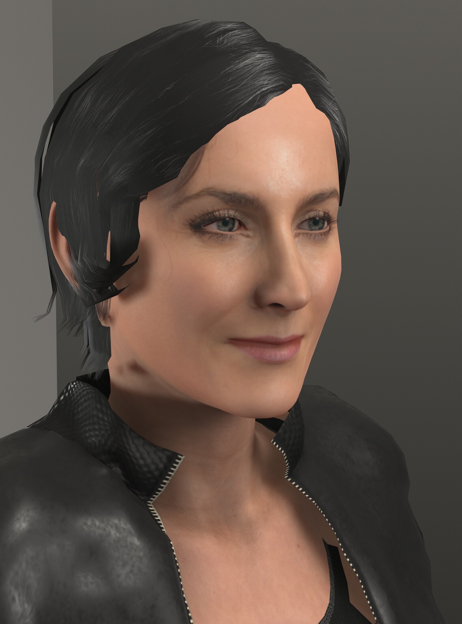 Robert Jackson - Trinity (Carrie-Anne Moss) 3D model