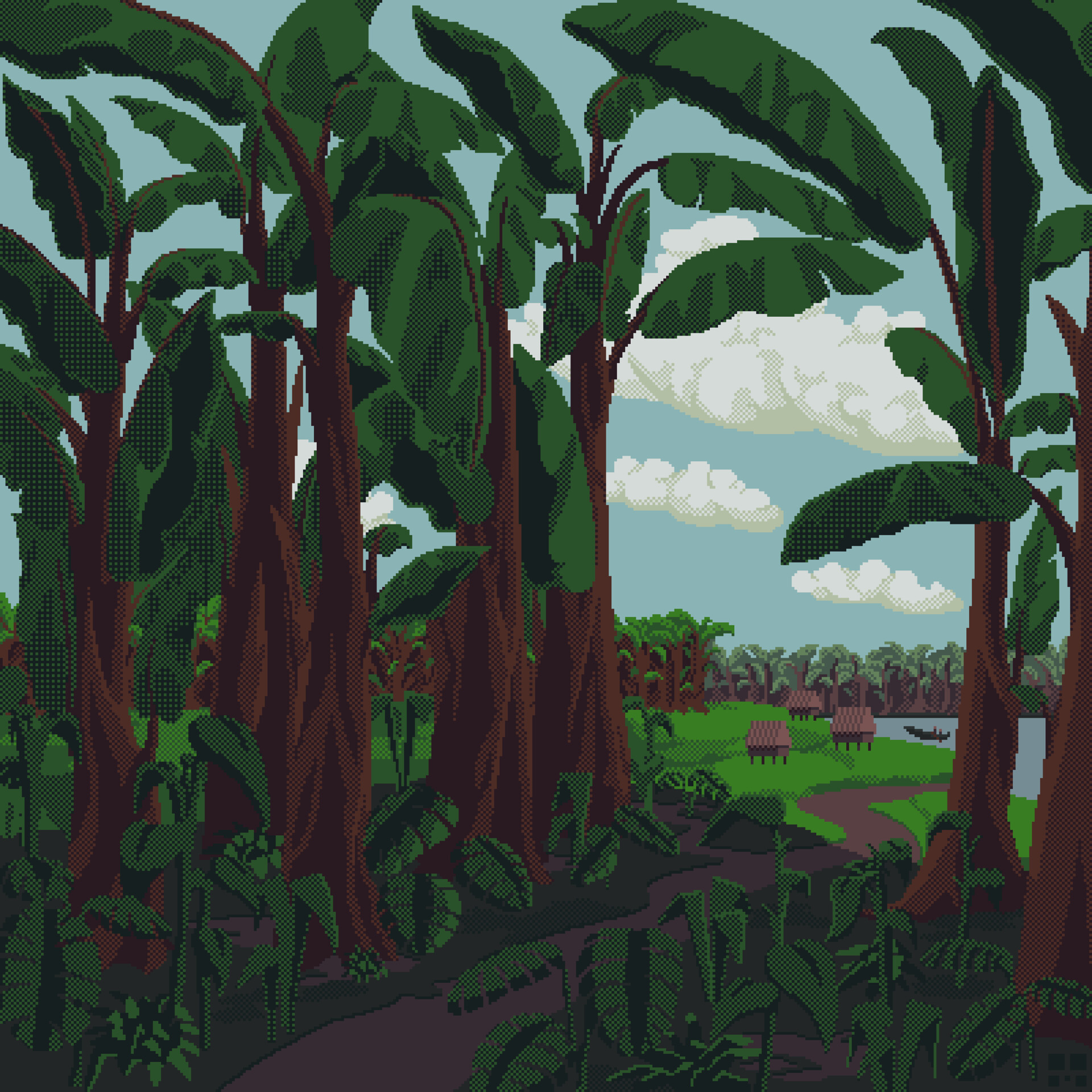 ArtStation - Wild Jungle Exit 🌴