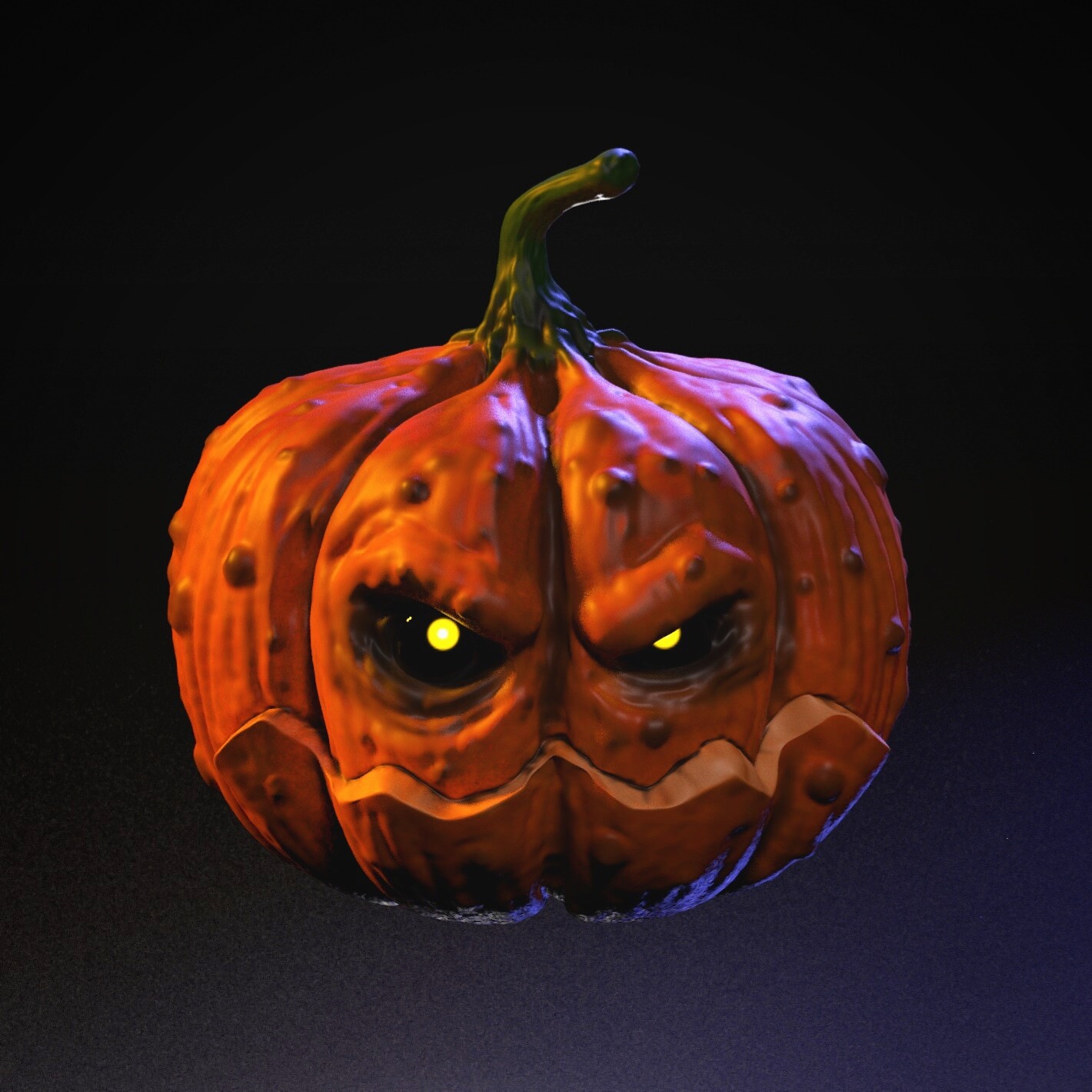 ArtStation - Grumpy Pumpkin