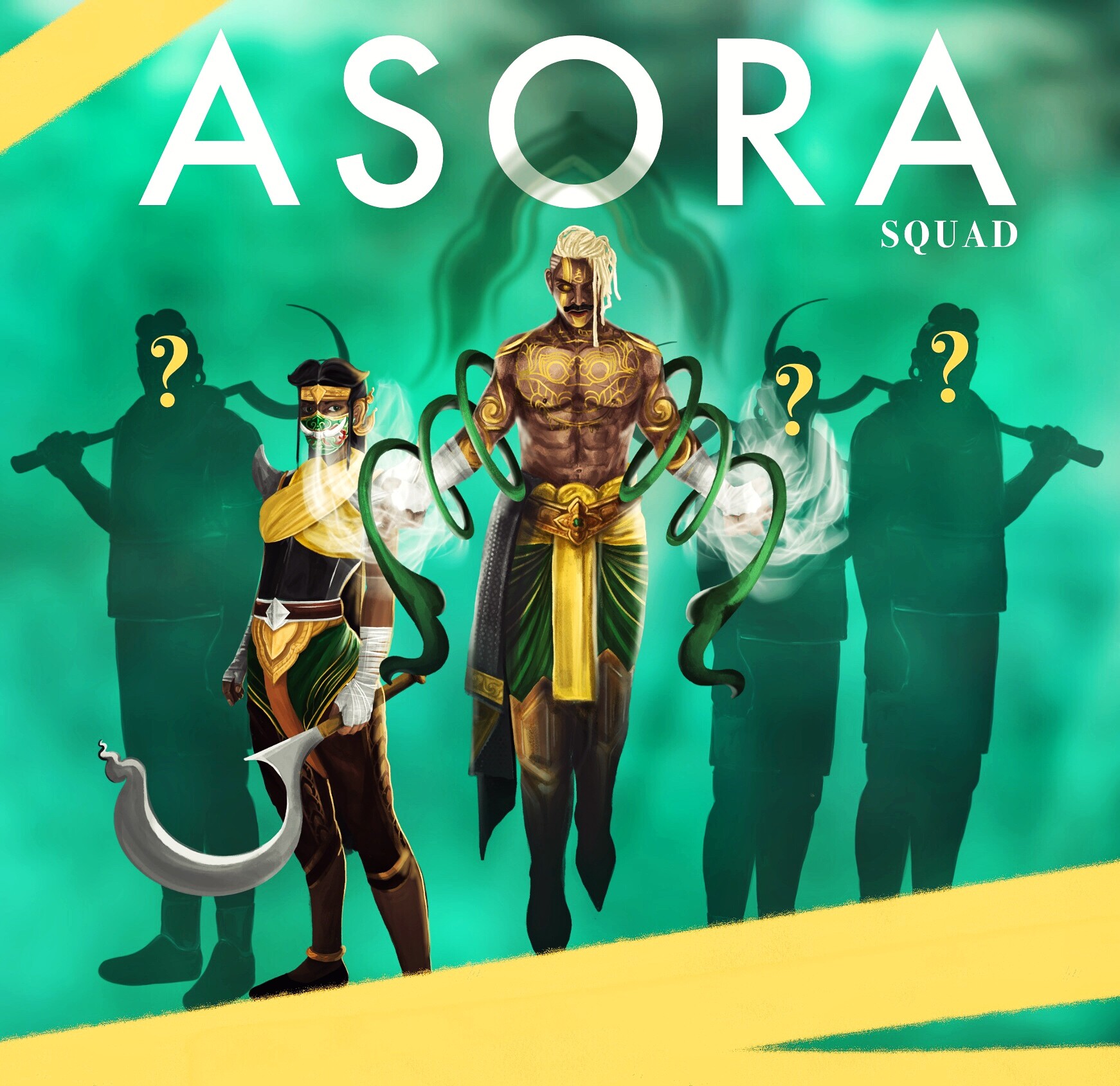 ArtStation - Asora Warrior Squad (CambodiaArt)