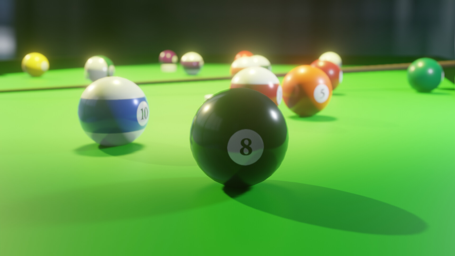 ArtStation - Billiards 3d