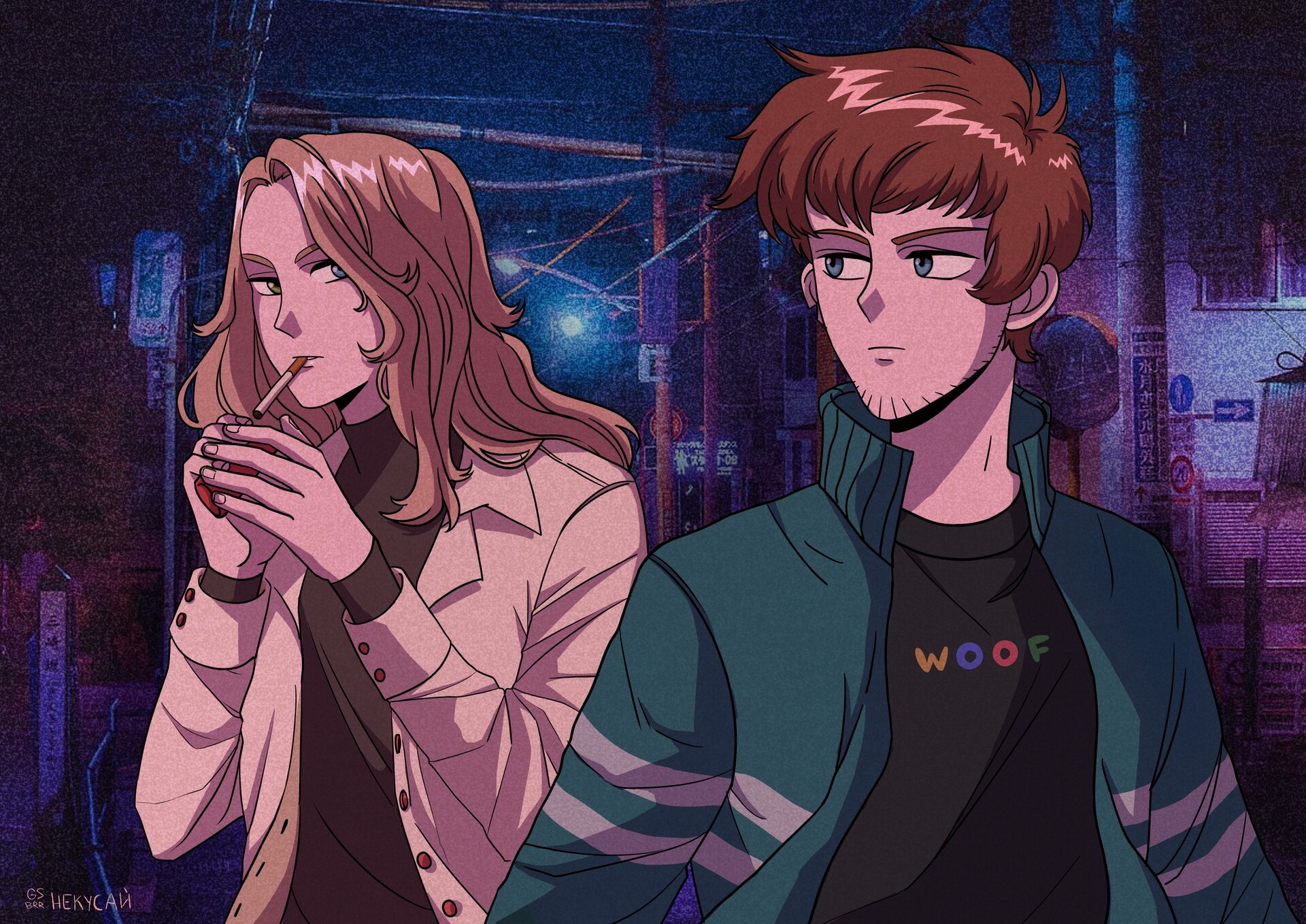 ArtStation - retro anime