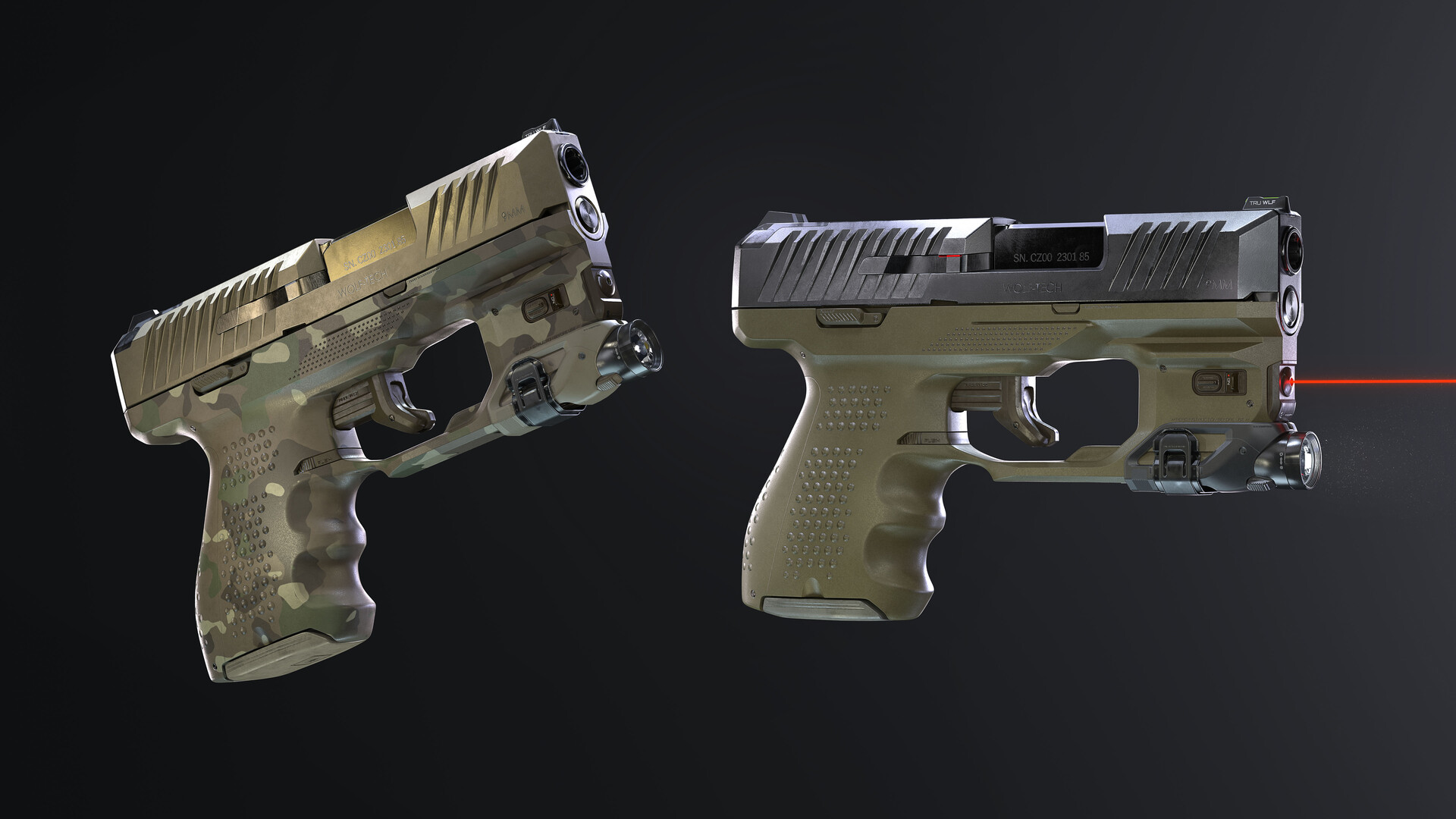 AUFEER DESIGN - 9MM Compact Concept Design