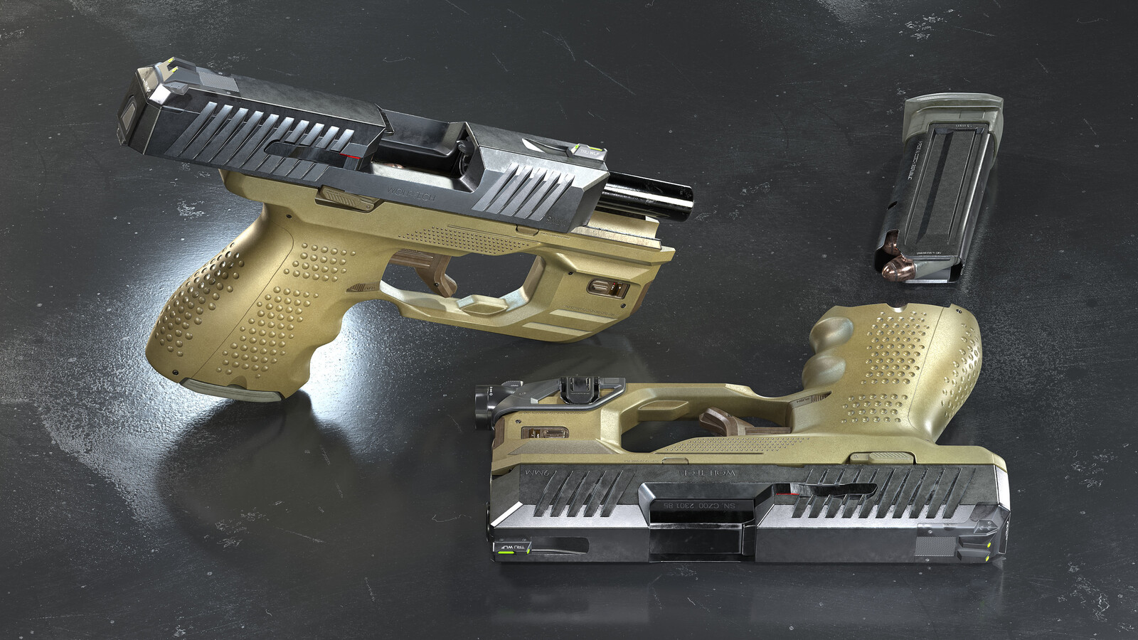 AUFEER DESIGN - 9MM Compact Concept Design