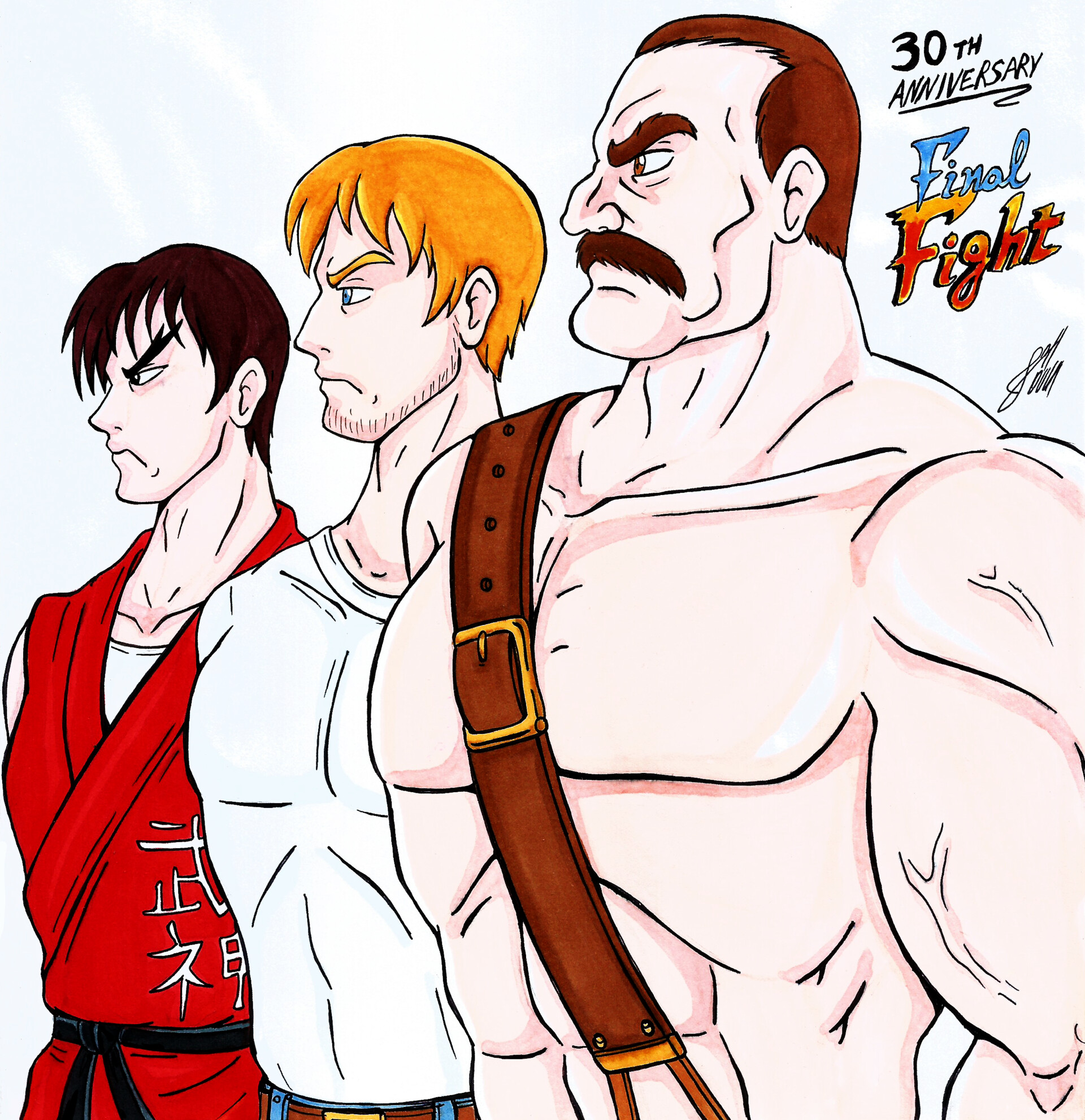 ArtStation - Final Fight 30th Anniversary