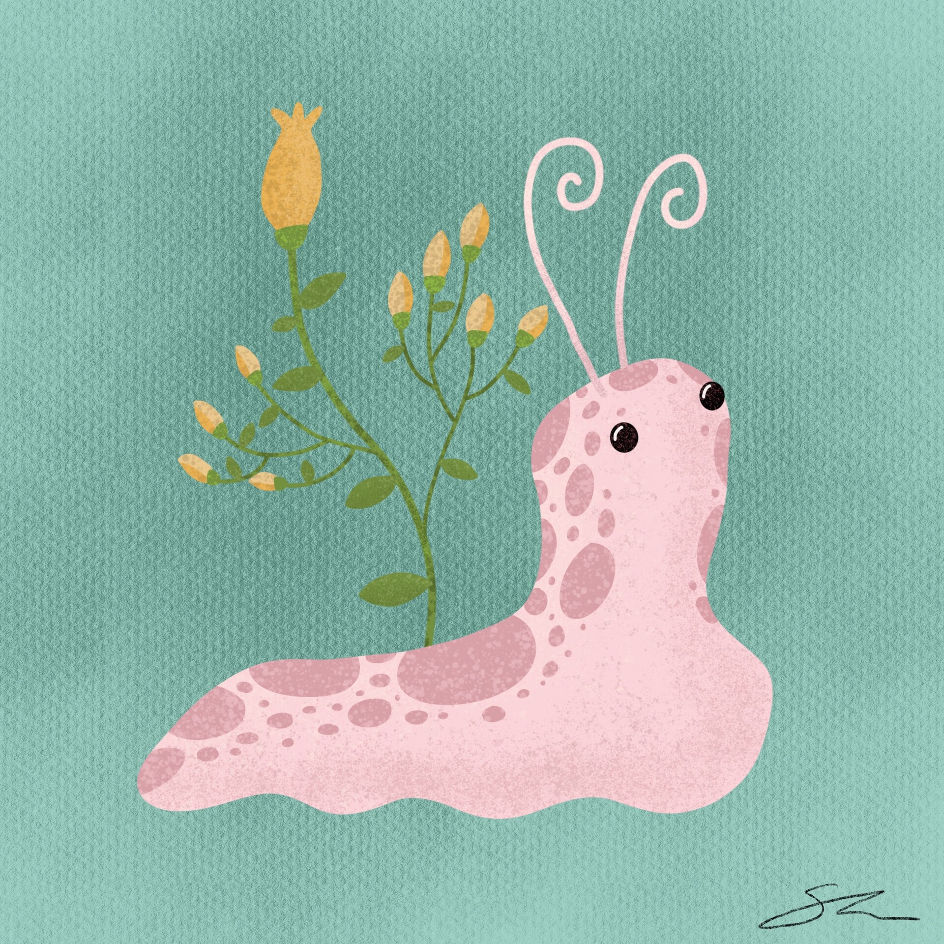 ArtStation - Cute slugs 7