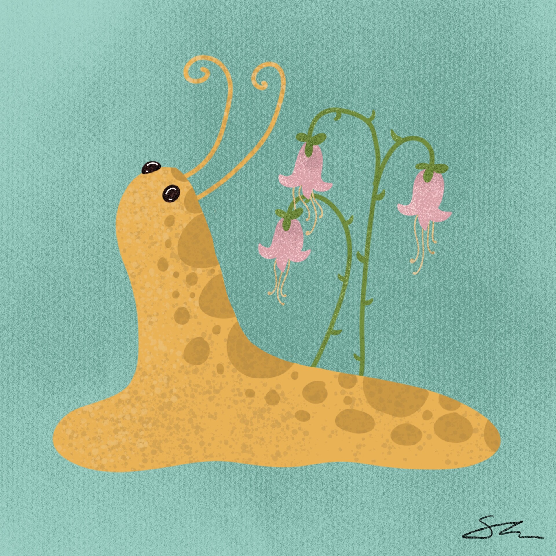 ArtStation - Cute slugs 8