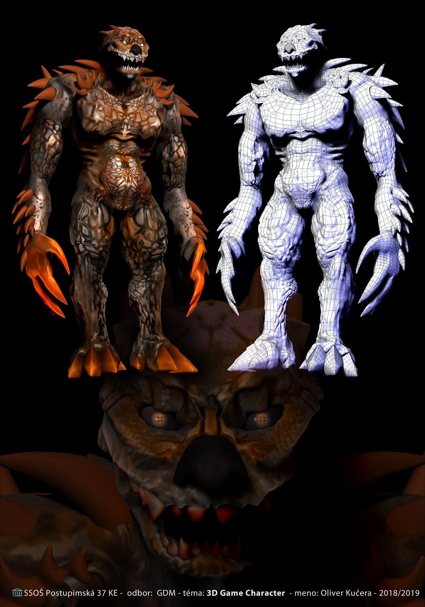 ArtStation - Spike Remastered (Crash of the titans)