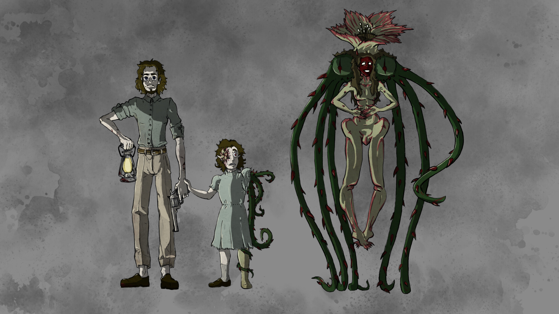 ArtStation - Flower Family